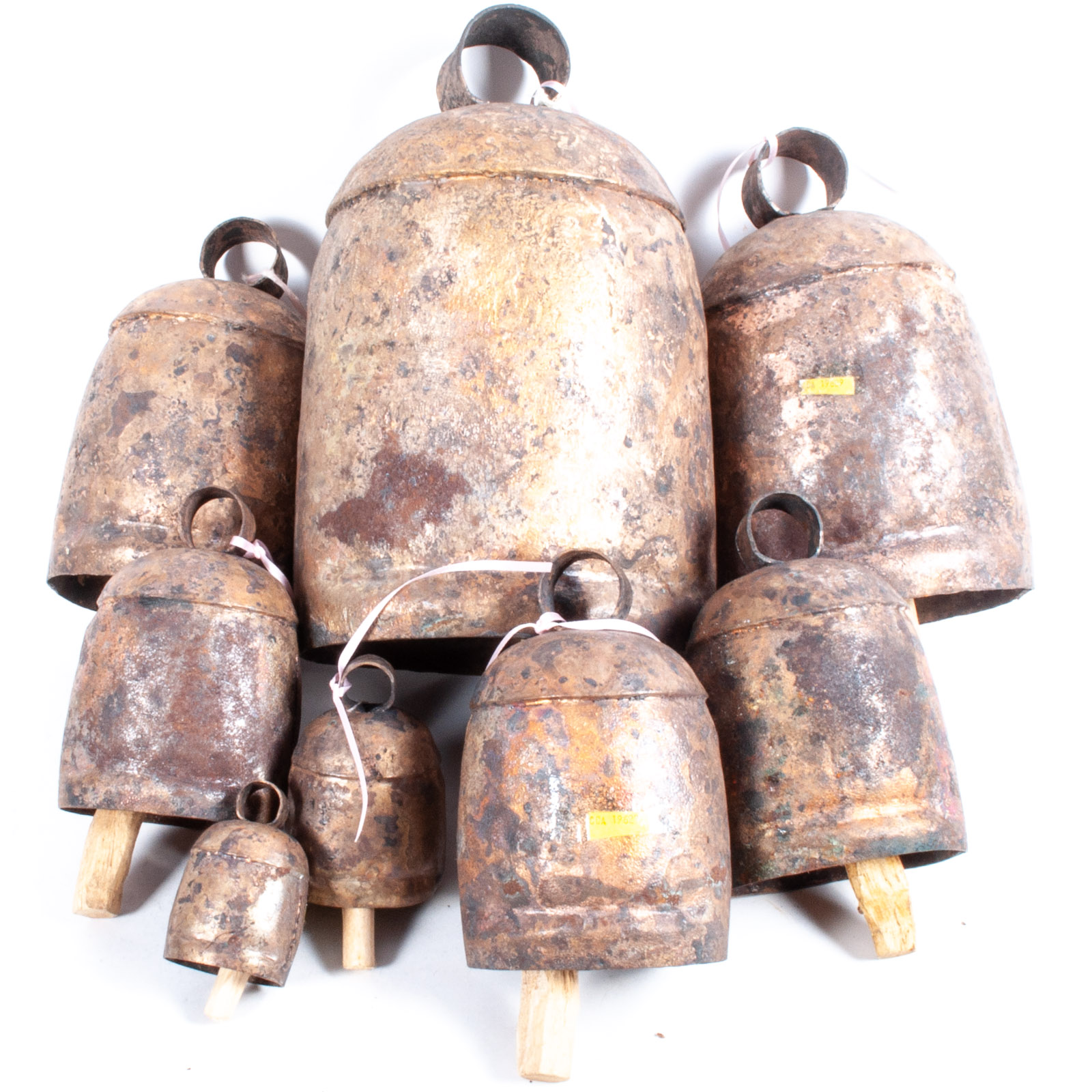Indian Copper Temple Bells | EBTH