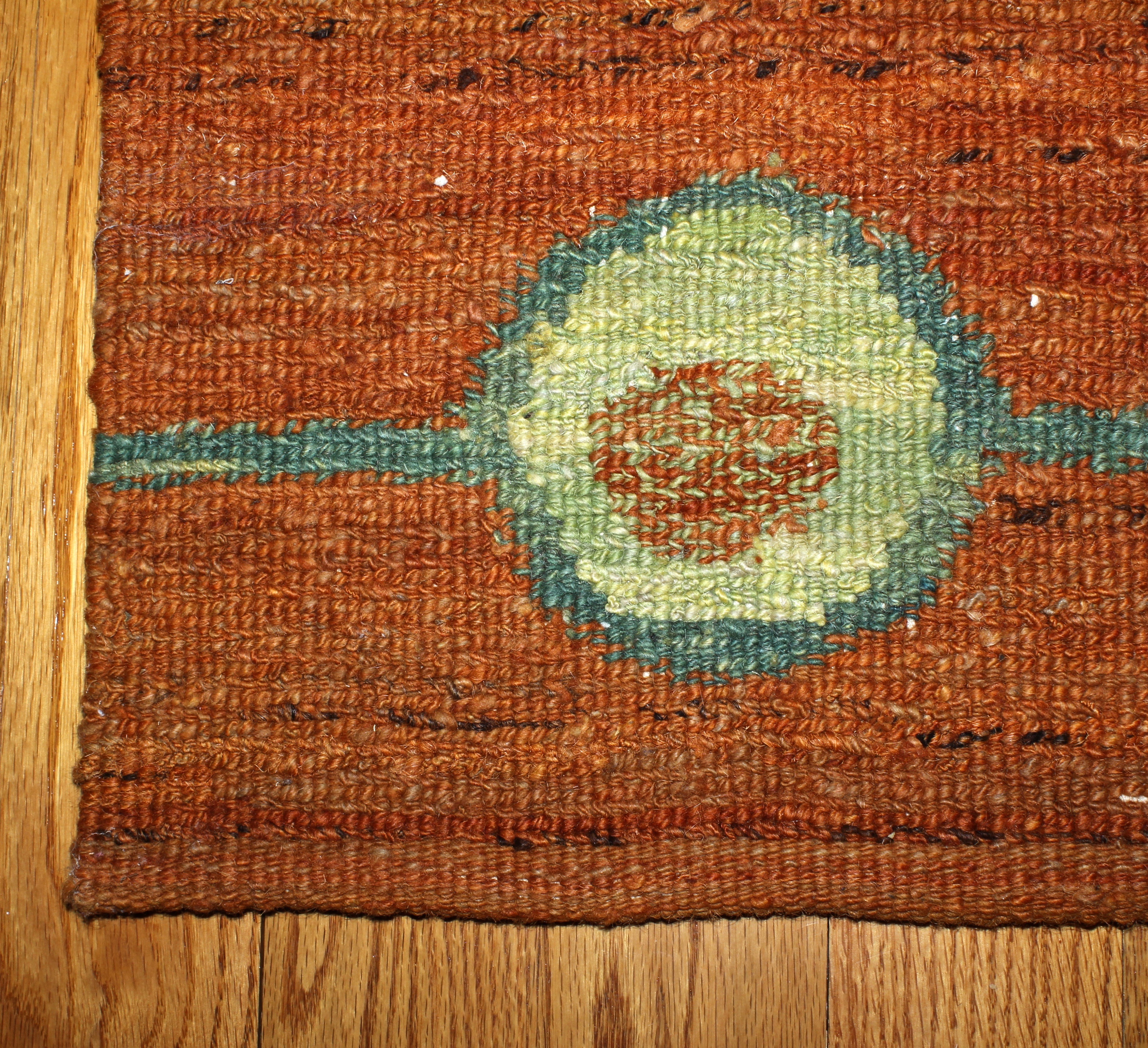 Bright Handwoven Soumak Accent Rug | Everything But The House