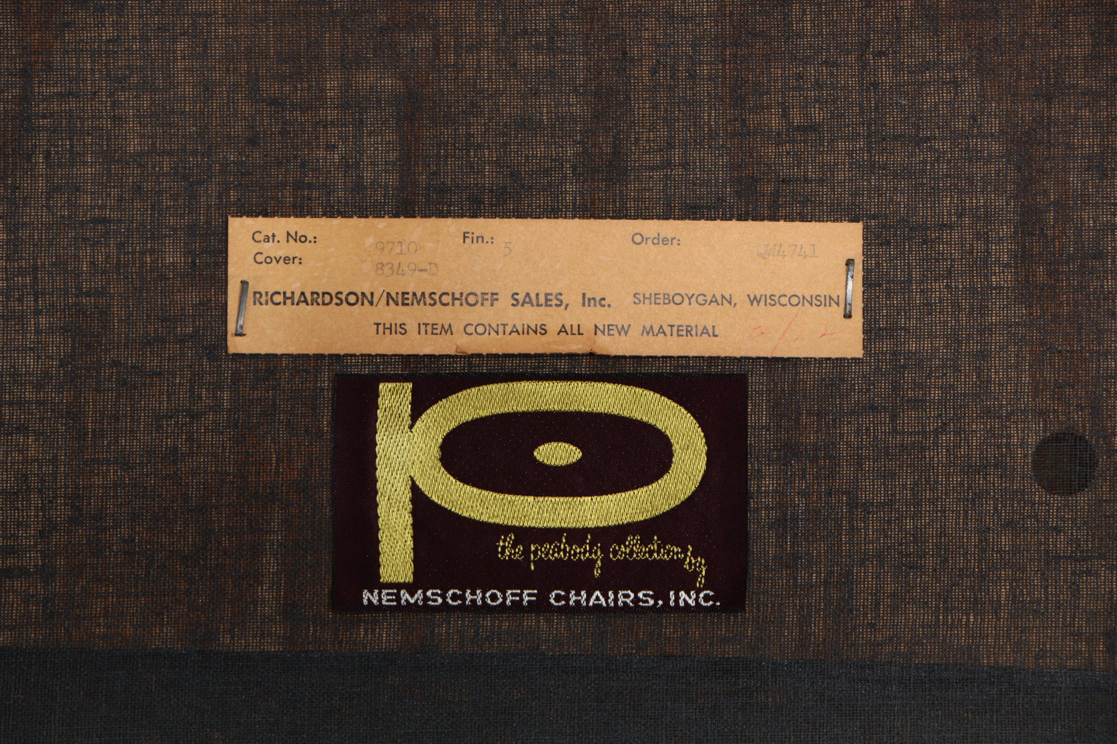 Vintage Mid Century Modern "The Peabody Collection" Bench by Nemschoff ...