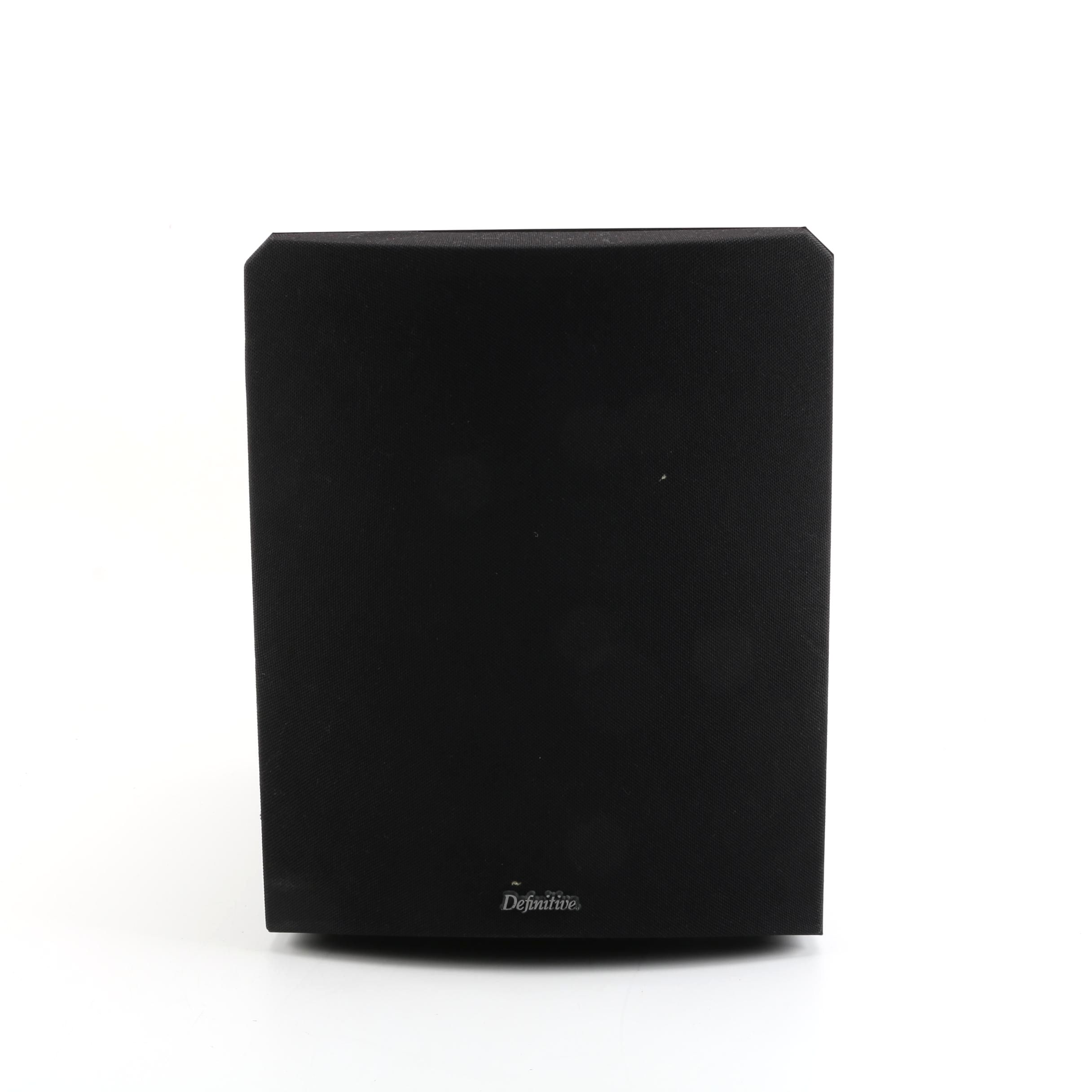 Definitive Technology Powerfield 700W Subwoofer with Active Crossover ...