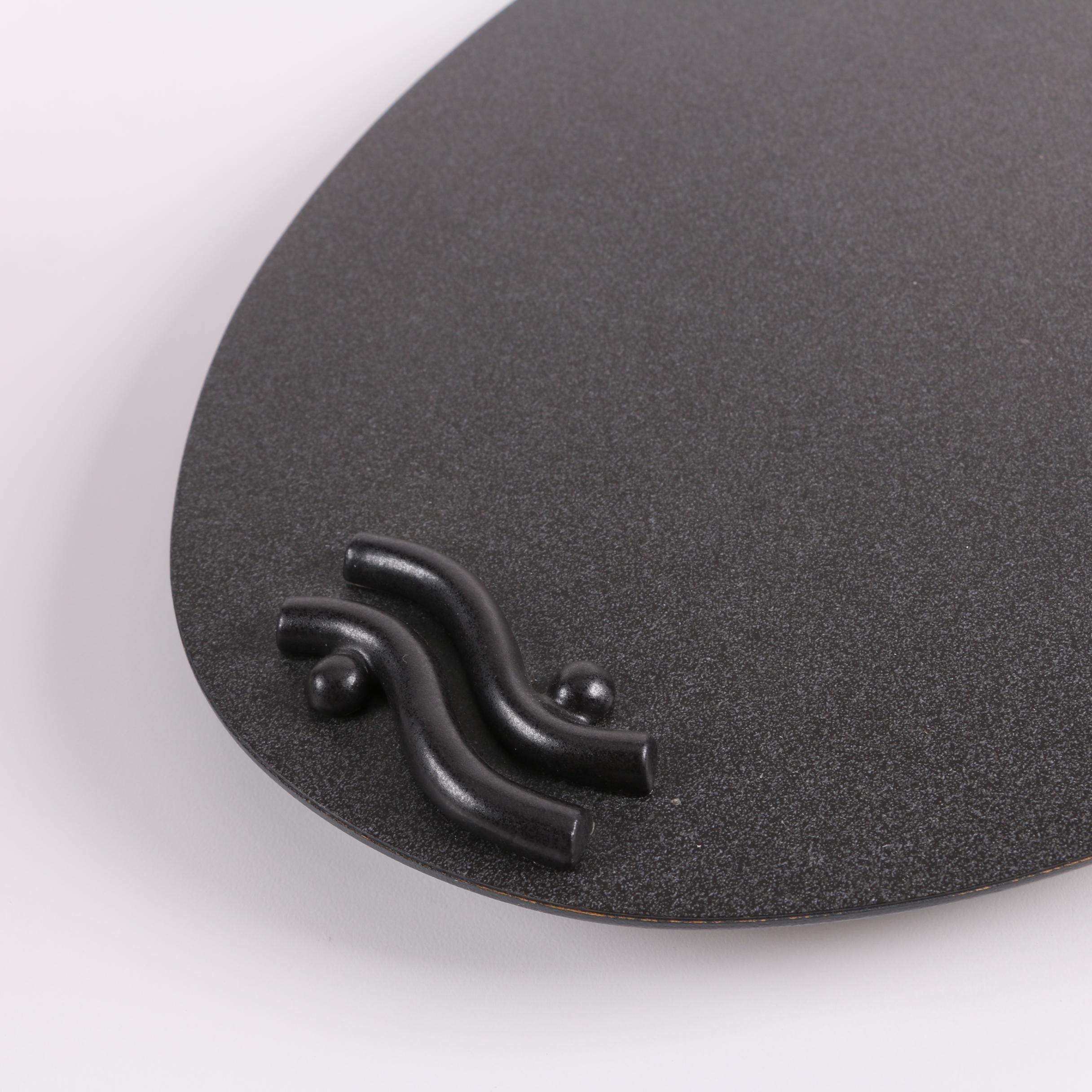 Signed Michael Lambert's "Dancing" Cast Ceramic Teapots with Serving ...