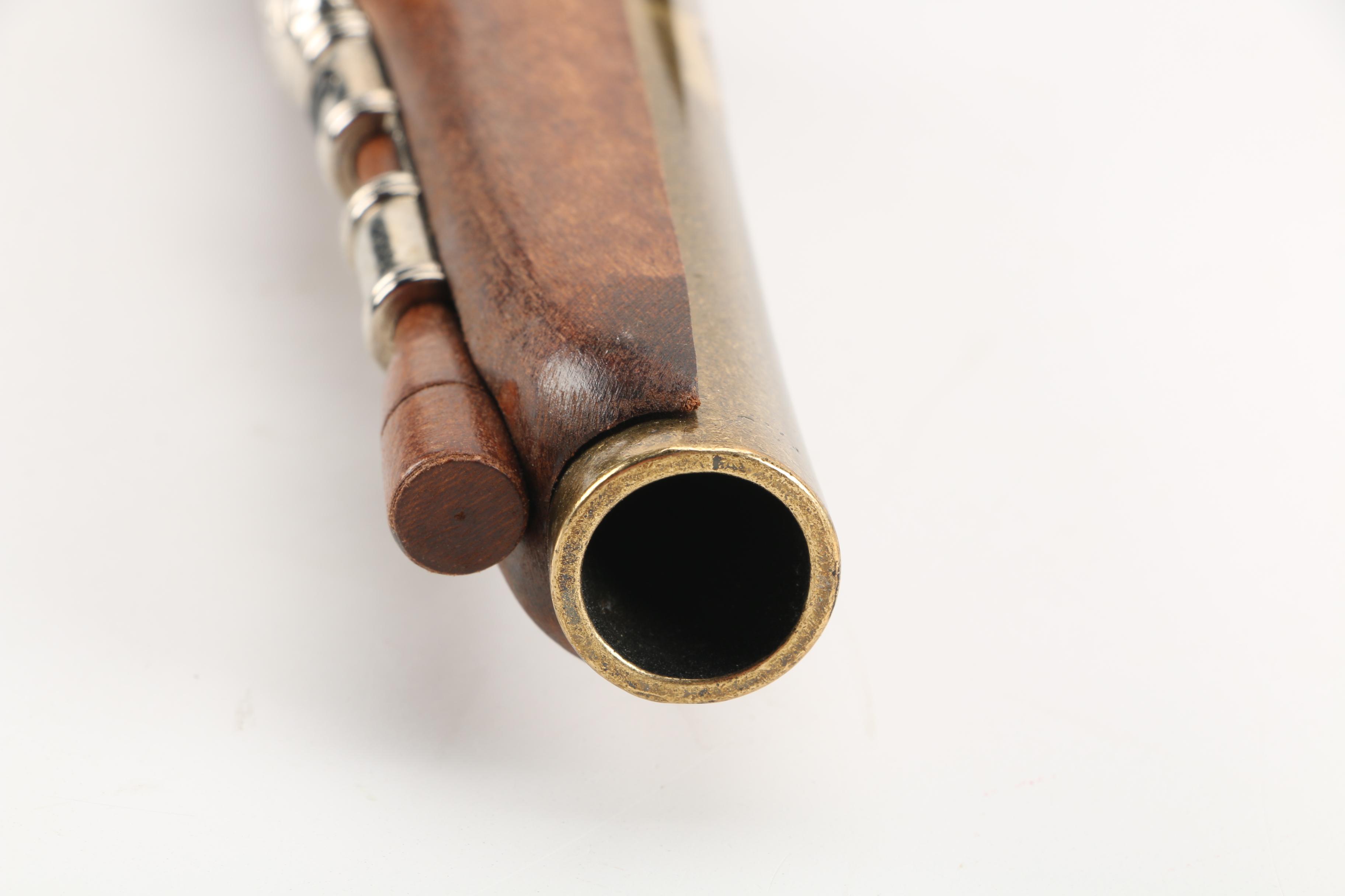 1748 George Washington Hawkins Flintlock Replica Pistol | EBTH