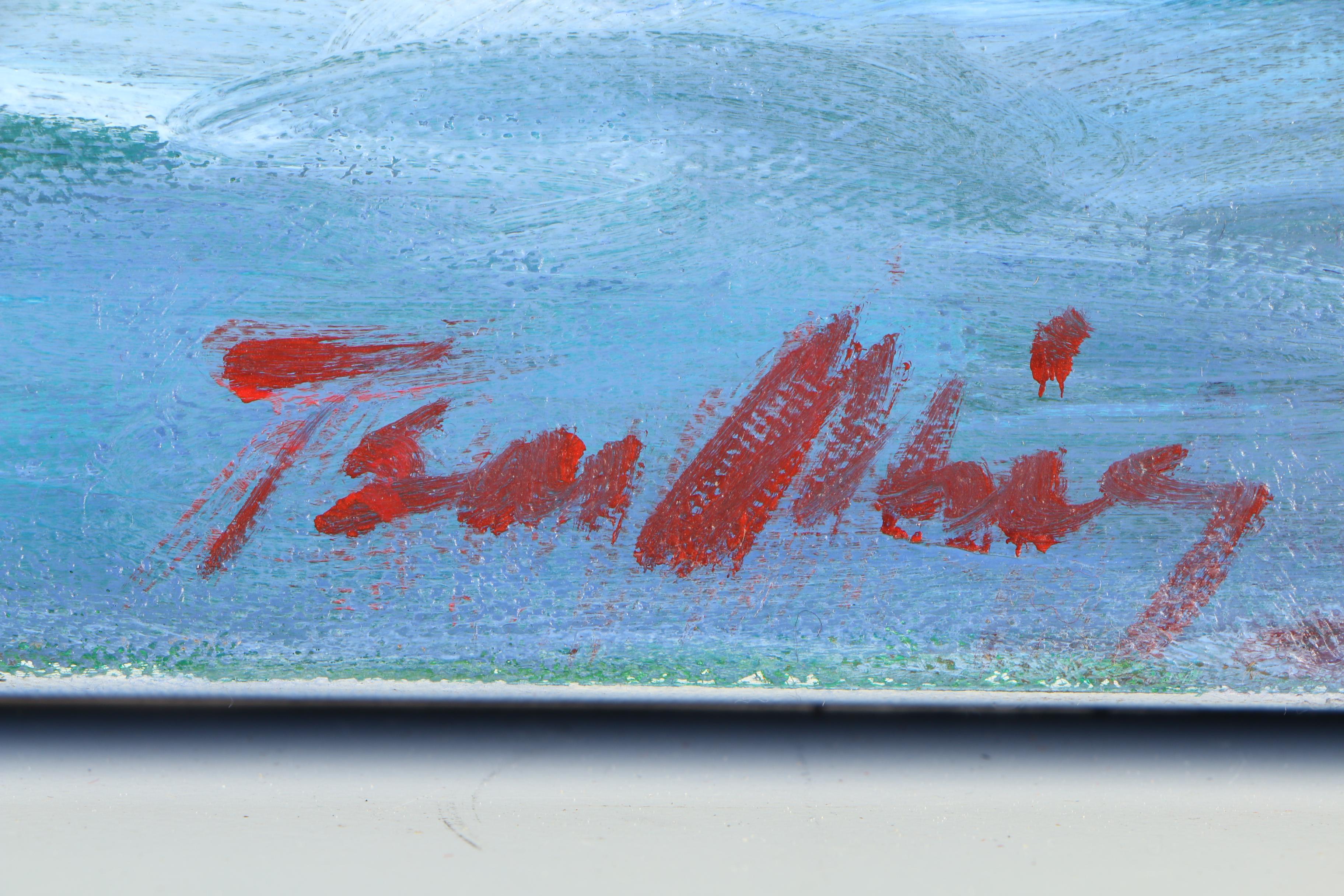 Tsun Ming Chmielinski Acrylic Painting "Blue Sky" | EBTH