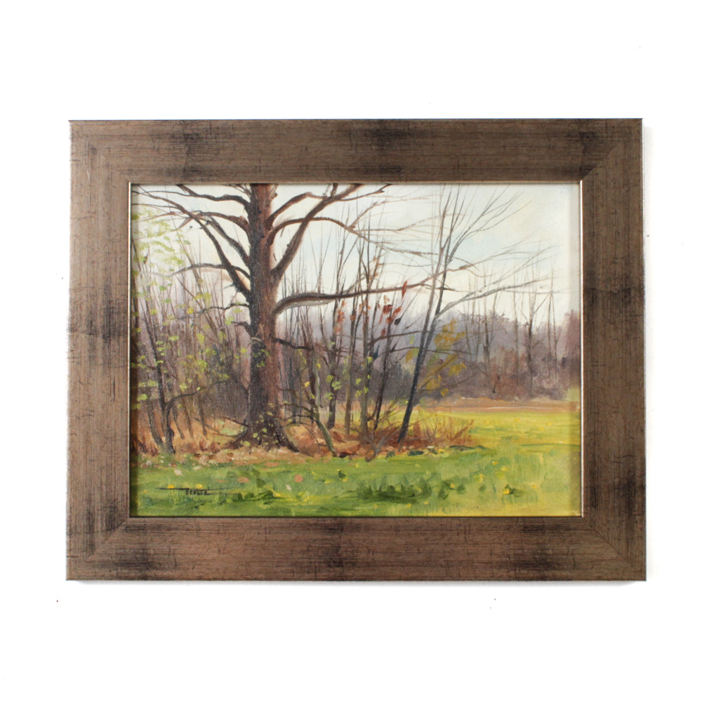 James DeVore Forest Landscape Oil Painting | EBTH