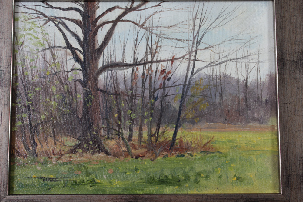 James DeVore Forest Landscape Oil Painting | EBTH