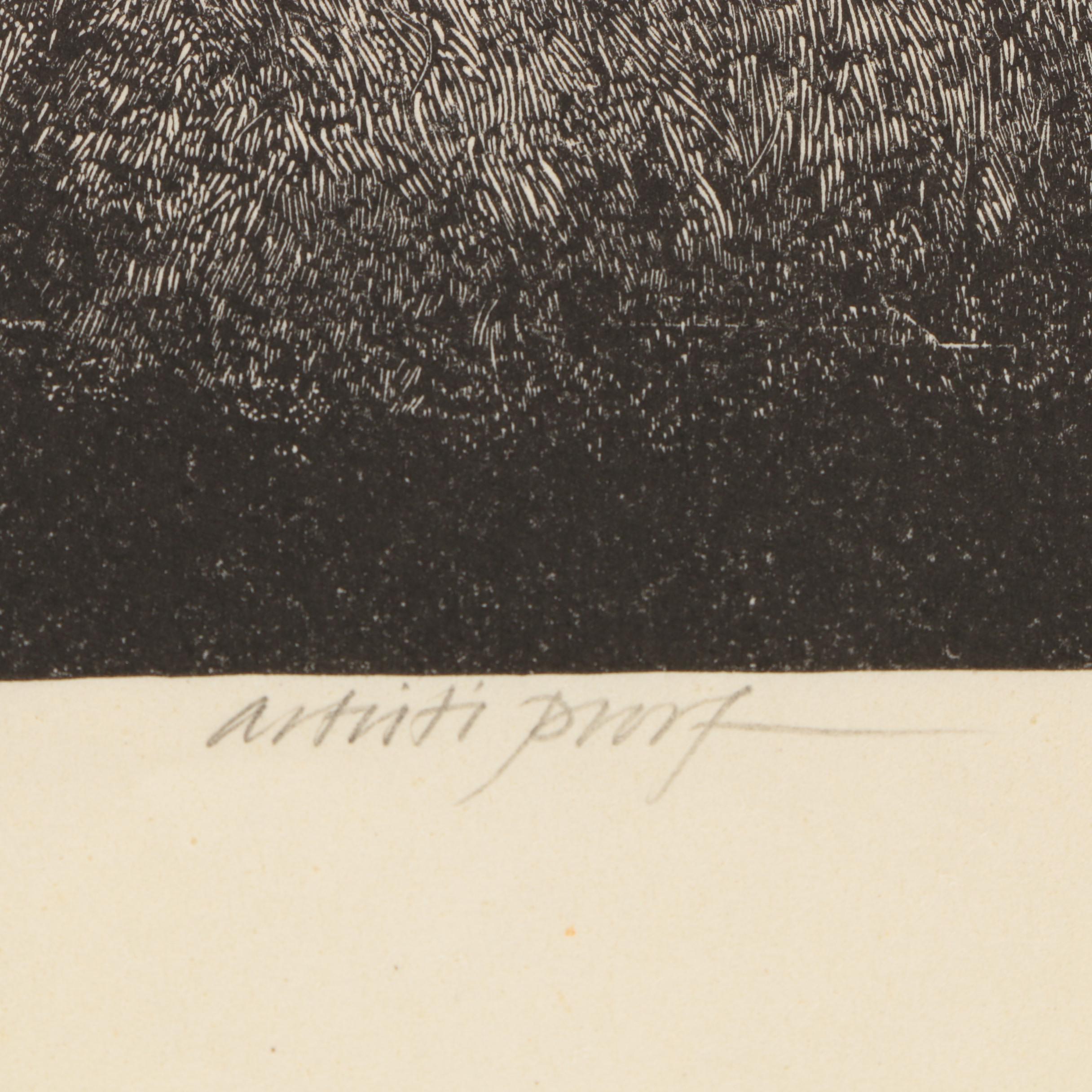 Barry Moser Artist's Proof Wood Engraving "Papposilenos" | EBTH