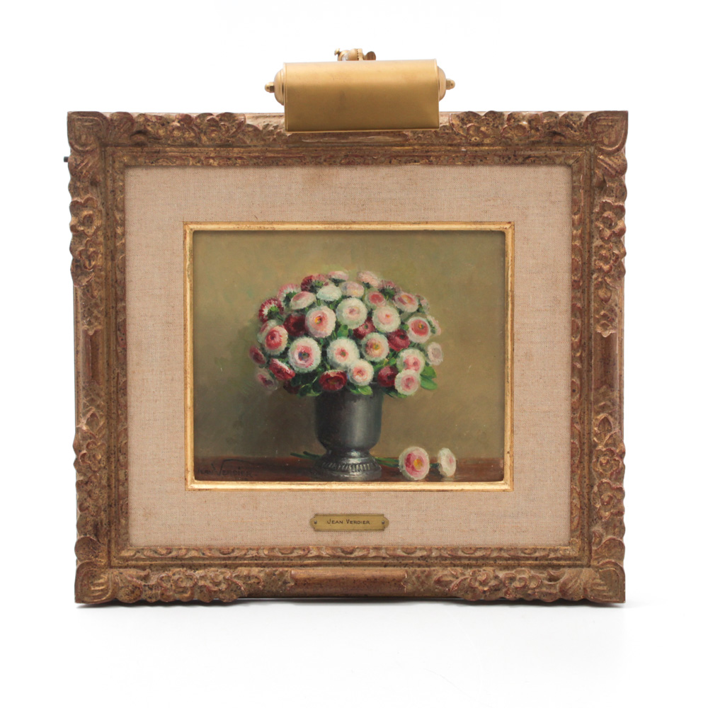 Jean Verdier Still Life Oil Painting | EBTH