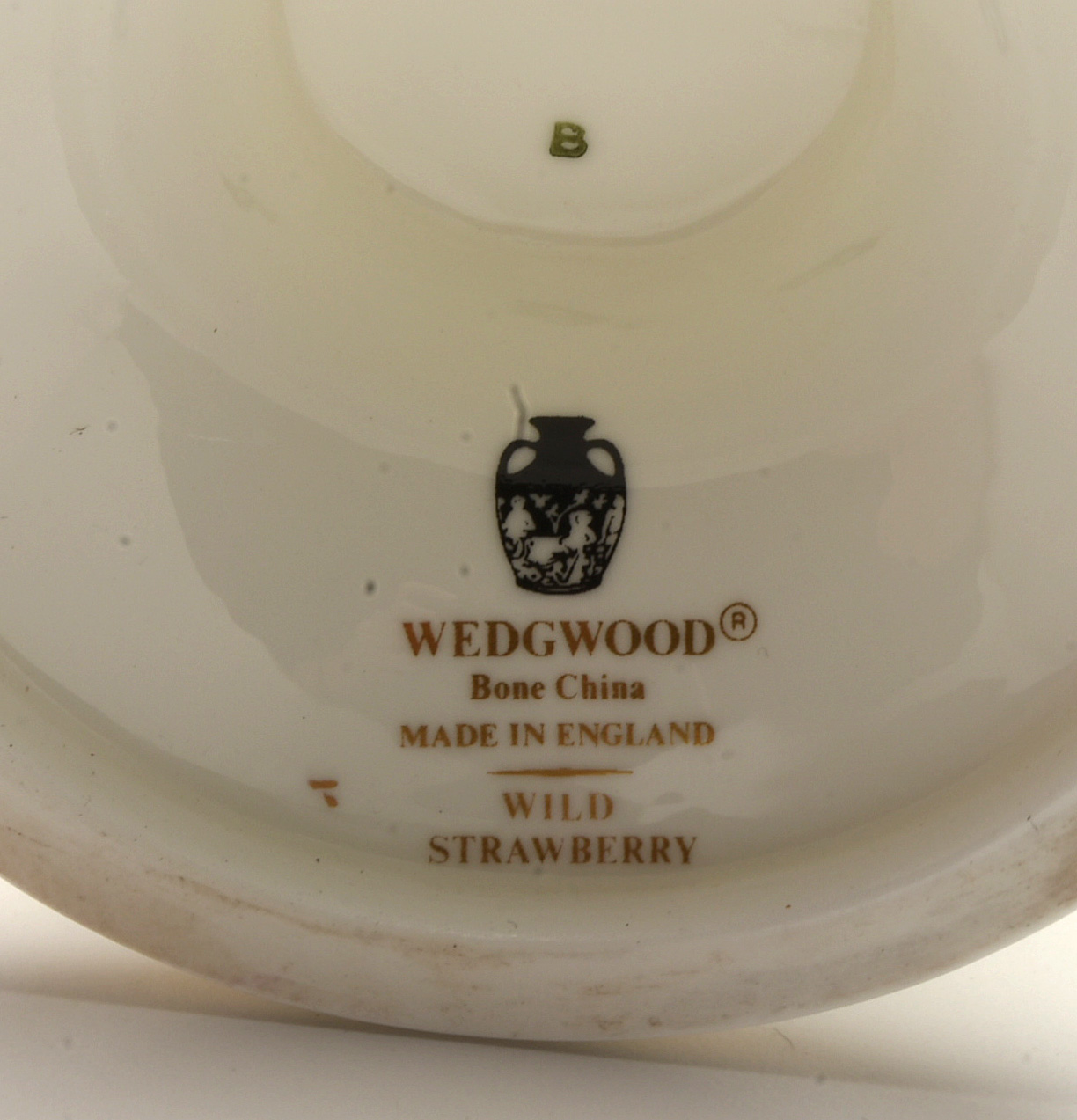 Three-Piece Wedgwood Bone China Coffee Set in the "Wild Strawberry ...