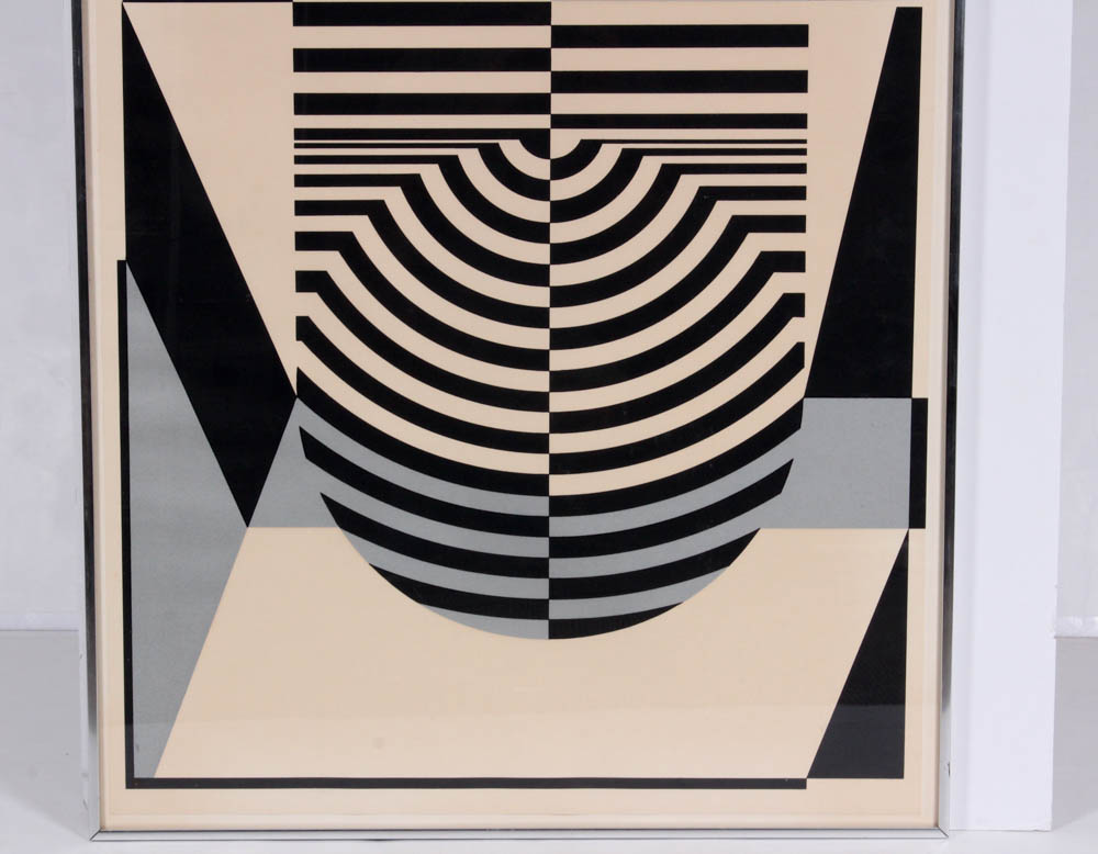 Donald Roberts 1969 Color Lithograph "Black Project" | EBTH