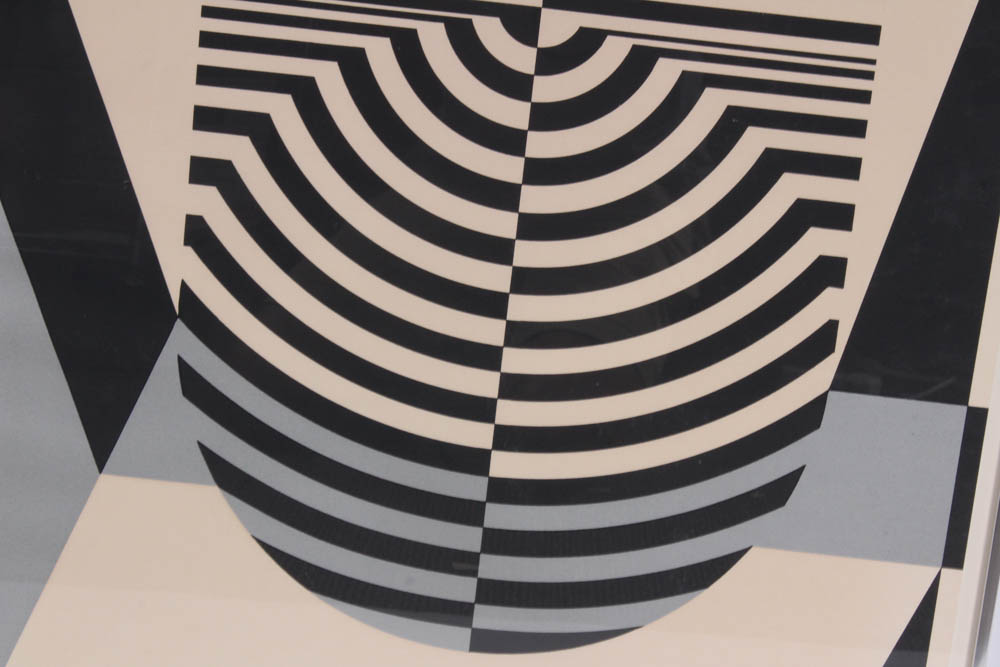 Donald Roberts 1969 Color Lithograph "Black Project" | EBTH