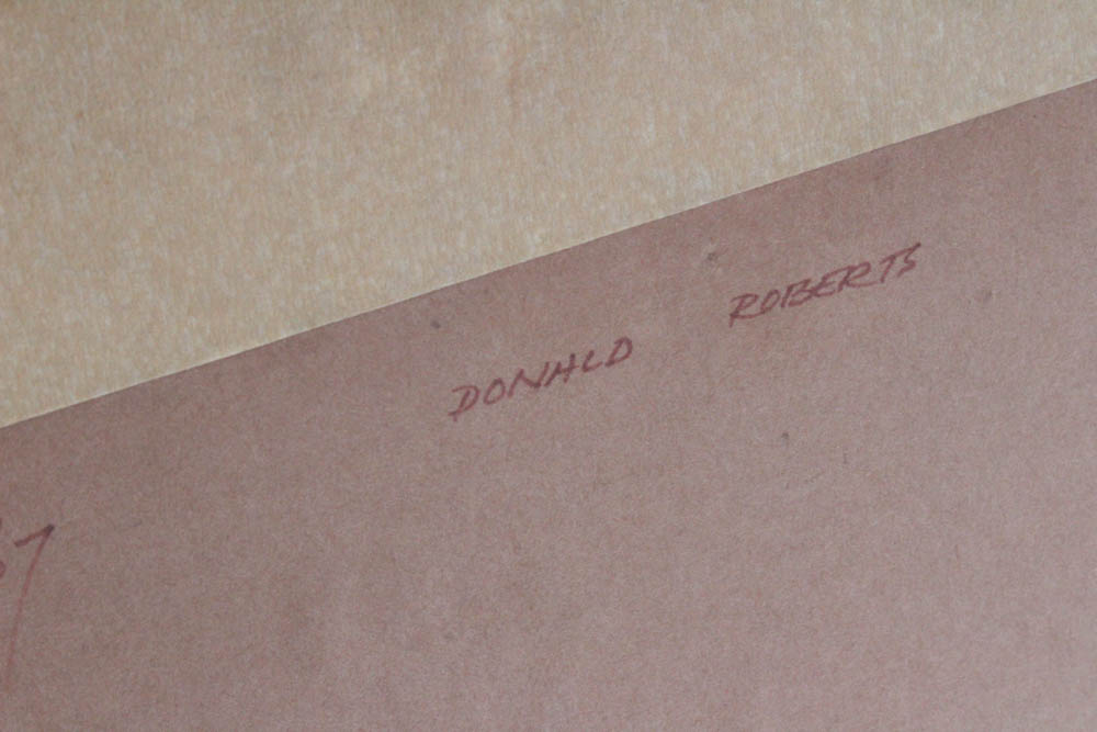 Donald Roberts 1969 Color Lithograph "Black Project" | EBTH