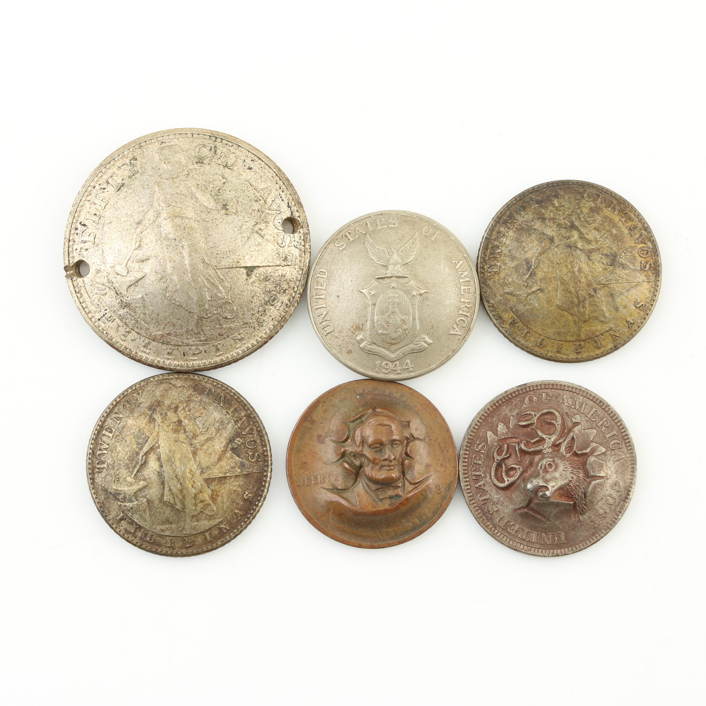 Repousse and Concave Coins | EBTH