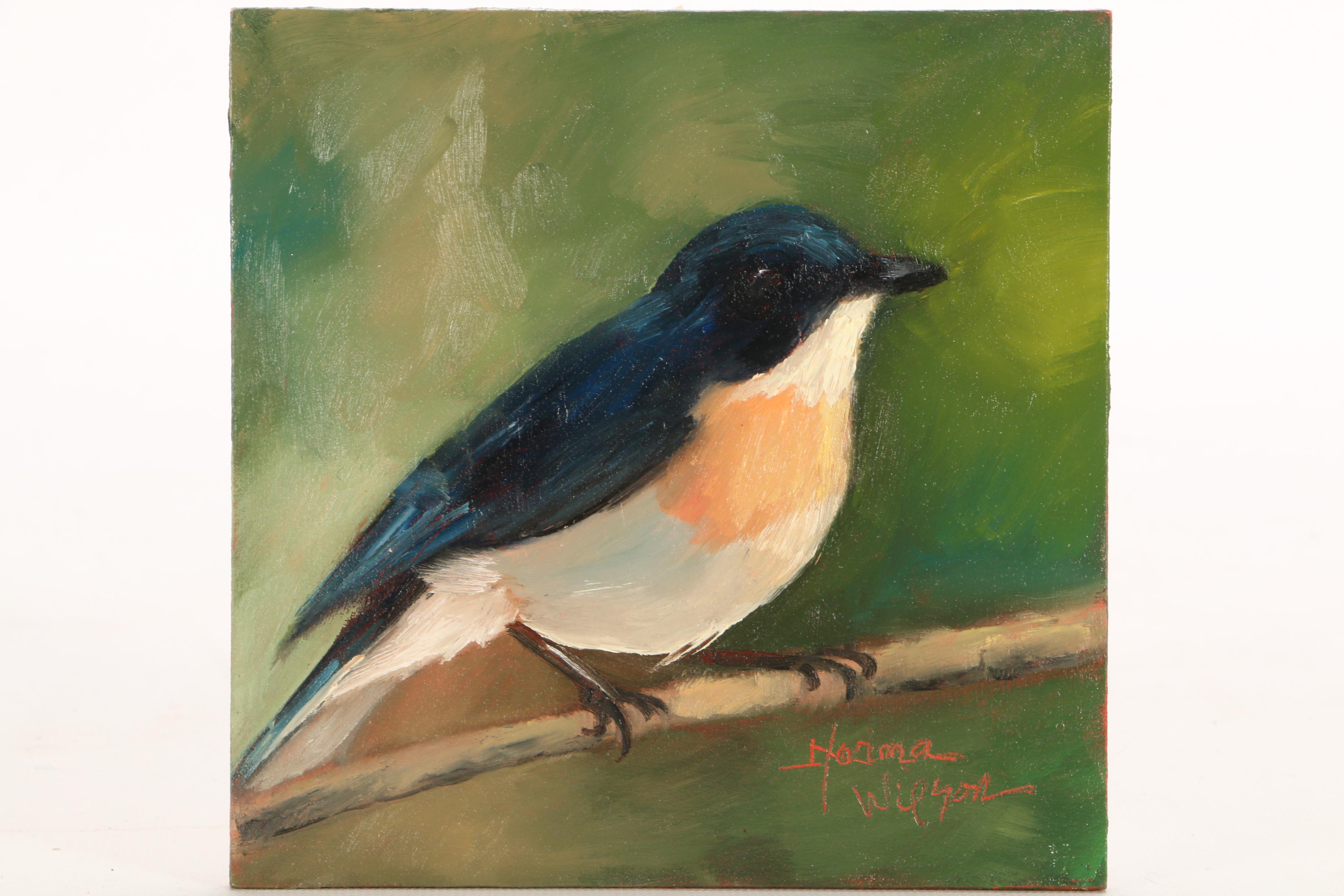 Norma Wilson Oil Painting on Panel | EBTH