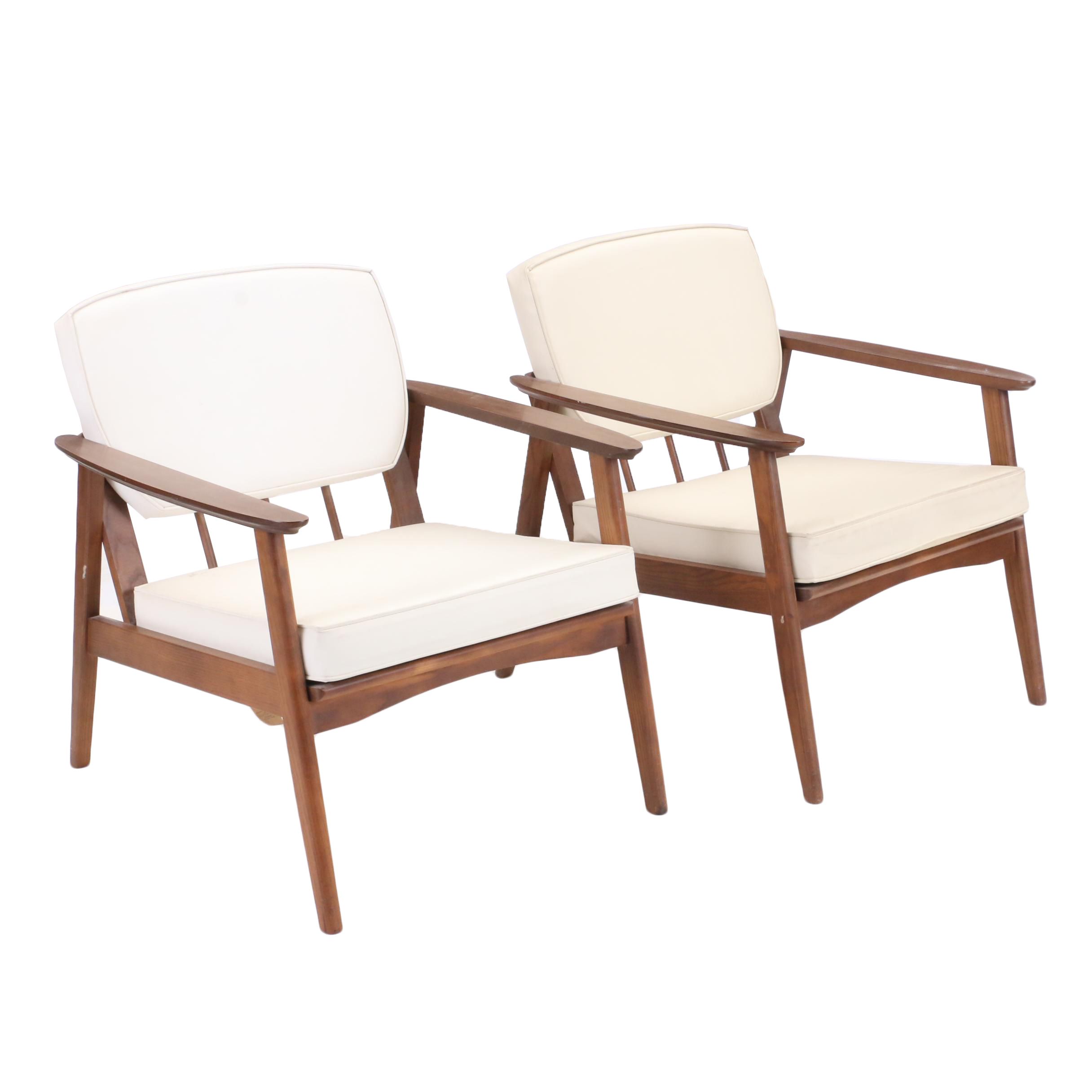 Mid Century Modern Stanley Arm Chairs | EBTH