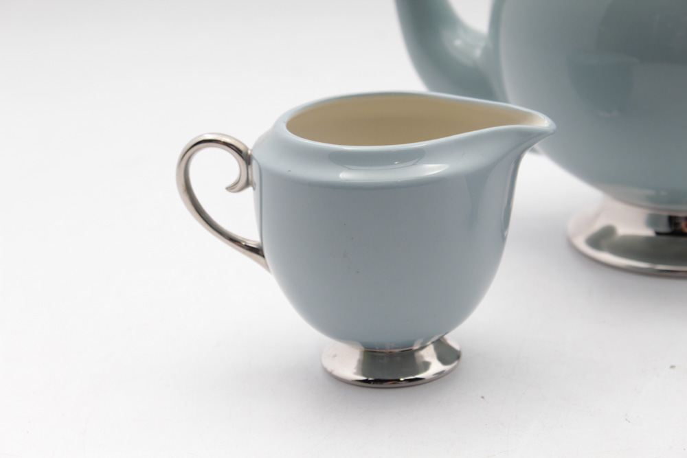 Flintridge Robin's Egg Blue Porcelain Tea Set | EBTH
