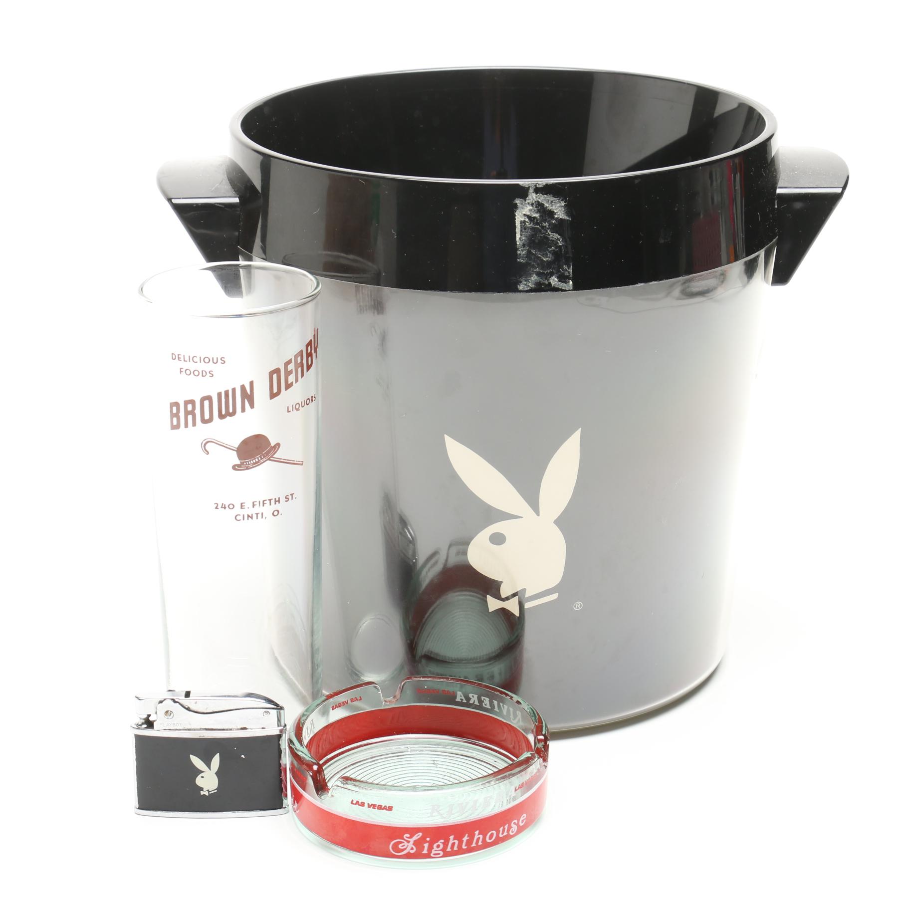 Vintage Advertising Playboy, Brown Derby and Riviera Items | EBTH