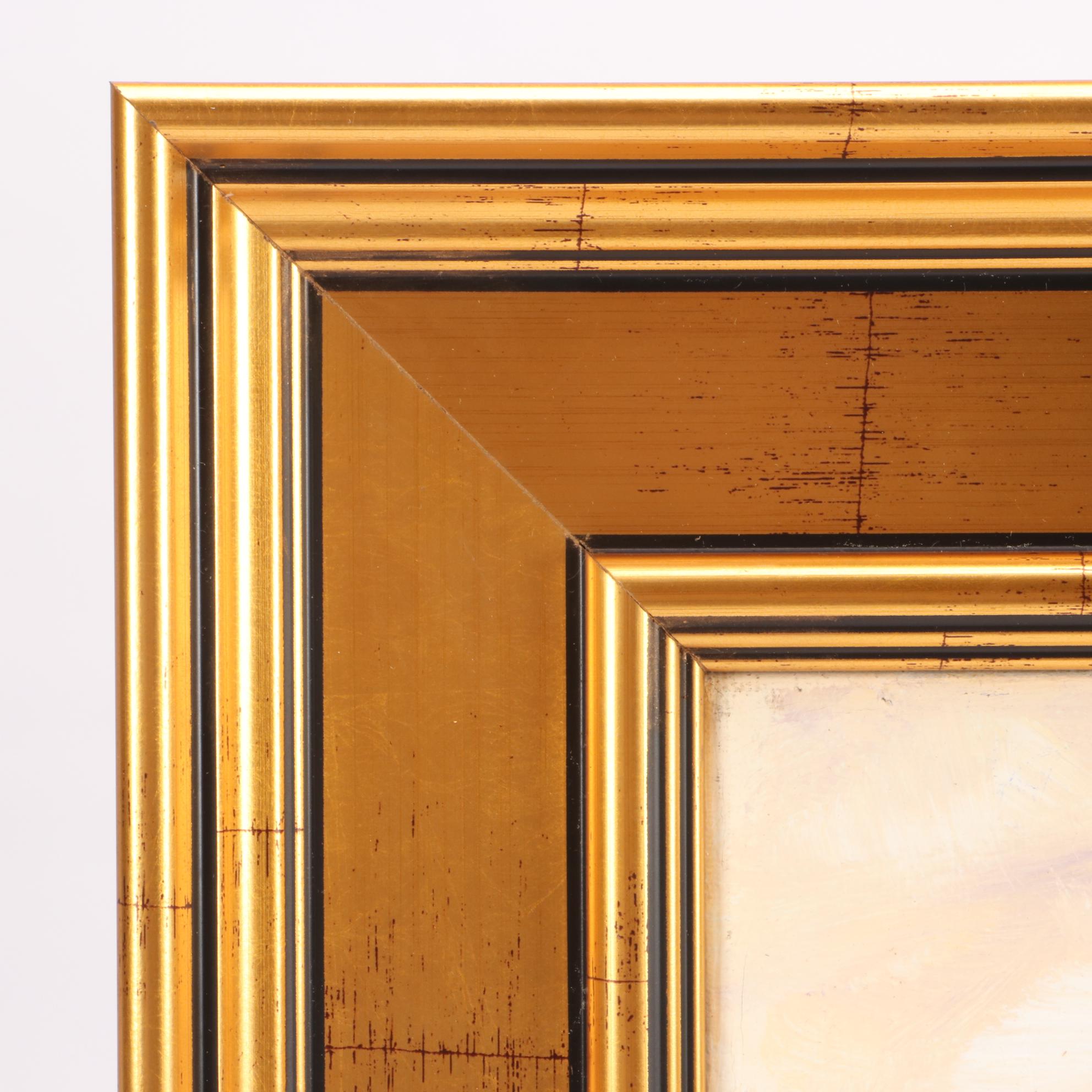 Donald Fraser Beach Scene Oil Painting | Everything But The House