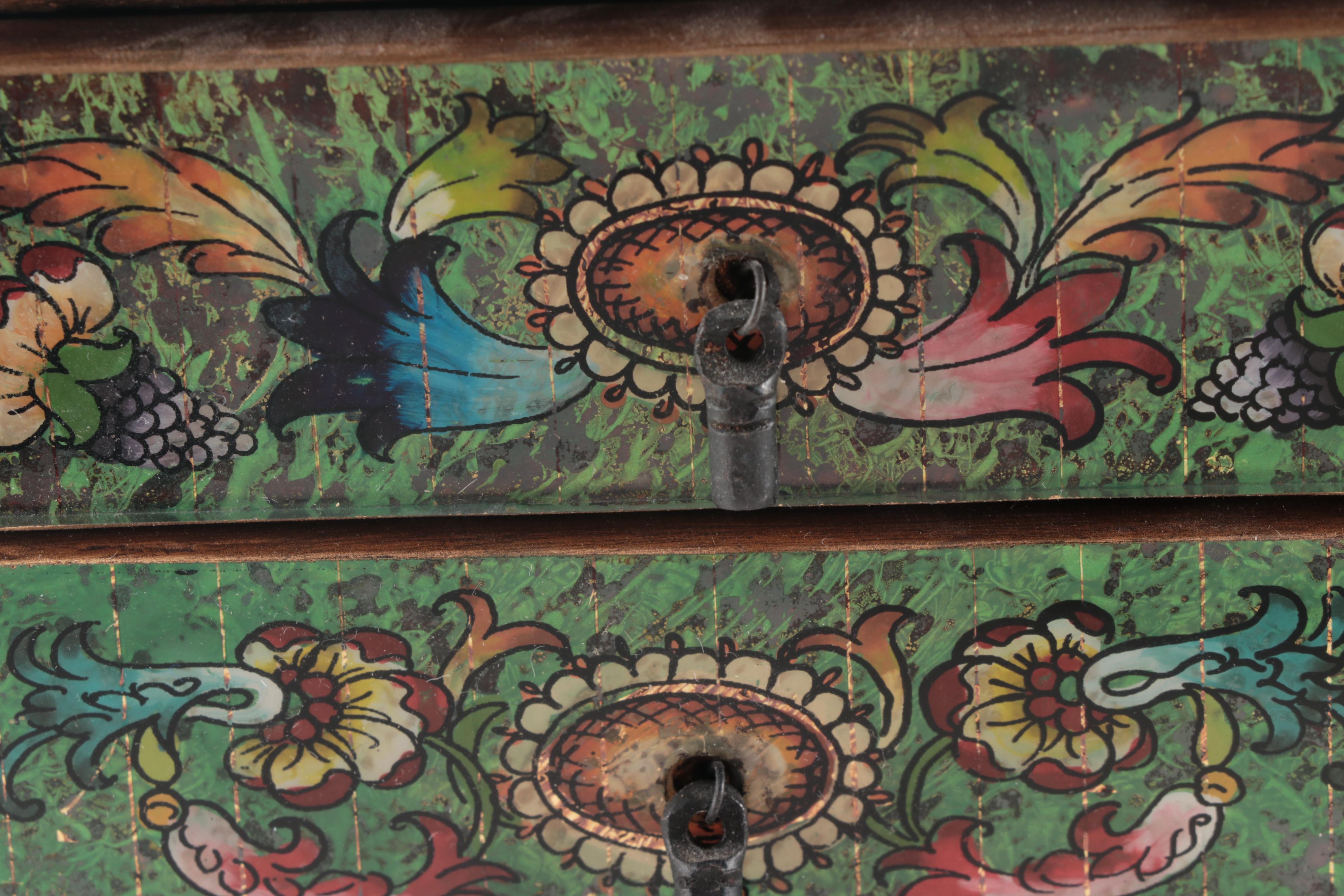 Robert M. Weiss Hand-Painted Peruvian Jewelry Boxes | EBTH