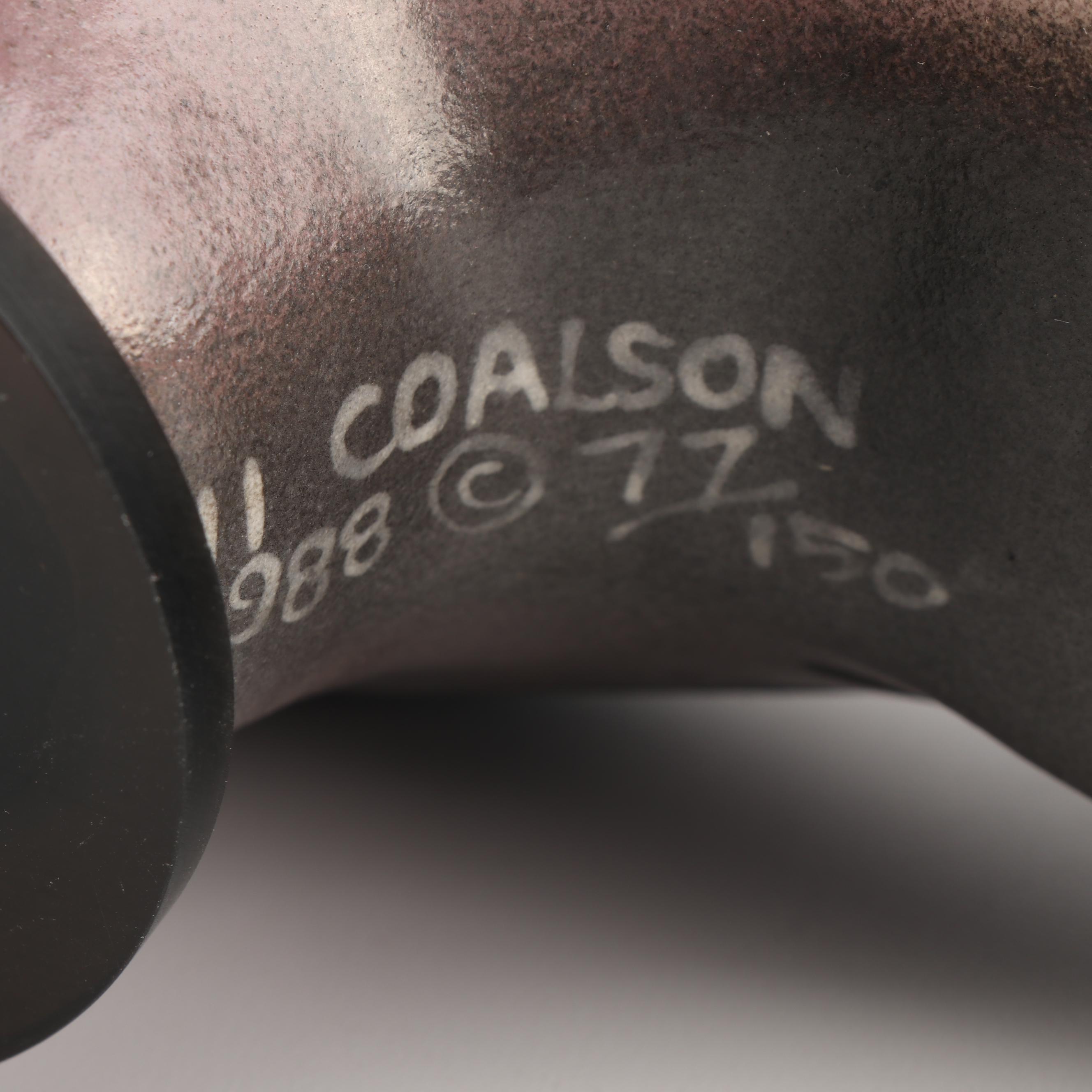 Limited Edition Glo Coalson Raku Pottery Pigeons | EBTH