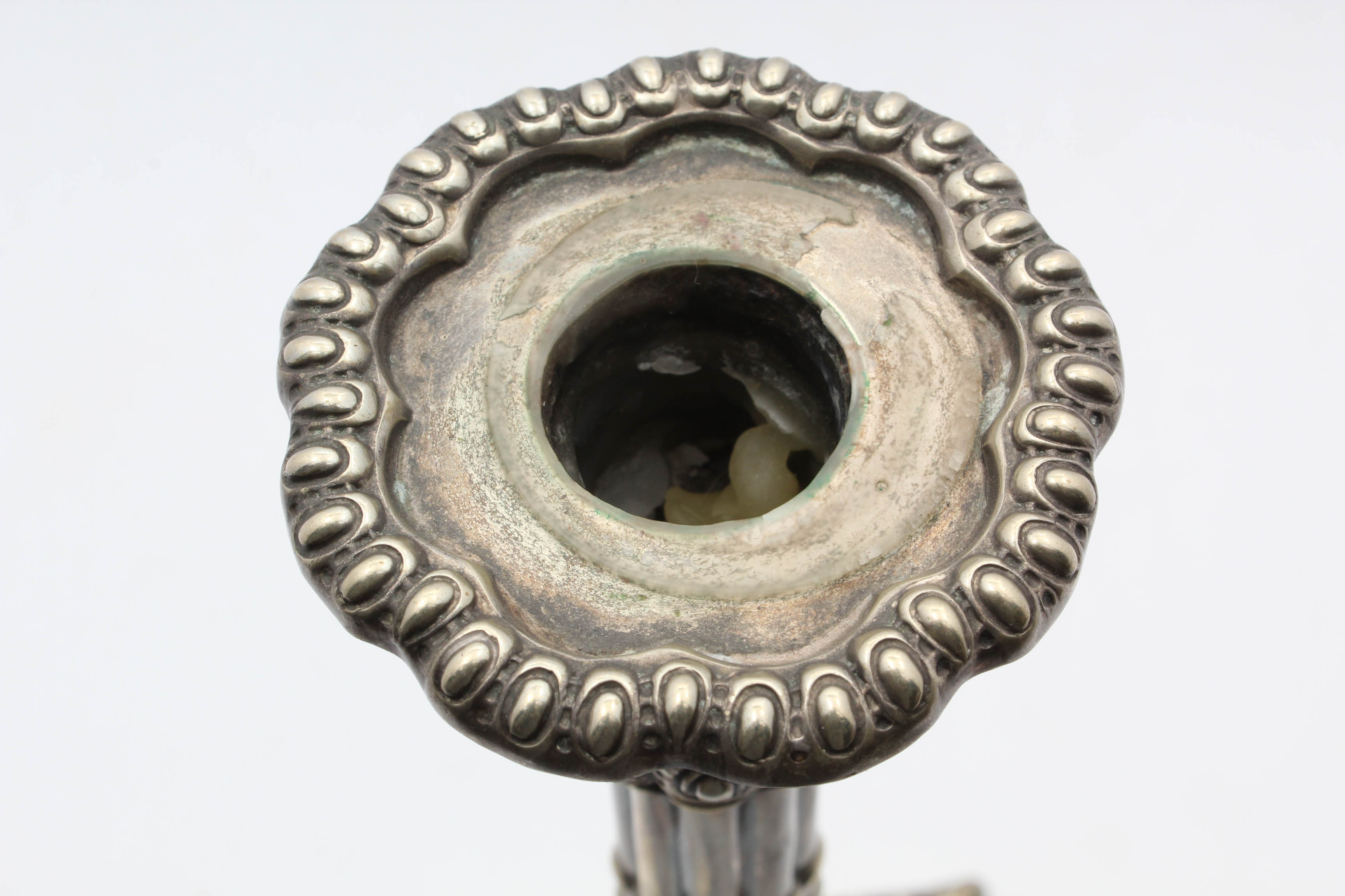 William Gough Victorian English Silver Plate Candlesticks | EBTH