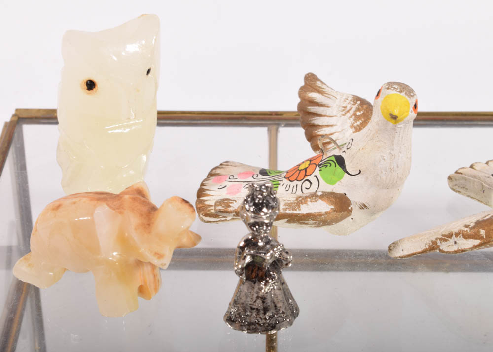 Figurines in Shadow Box | EBTH