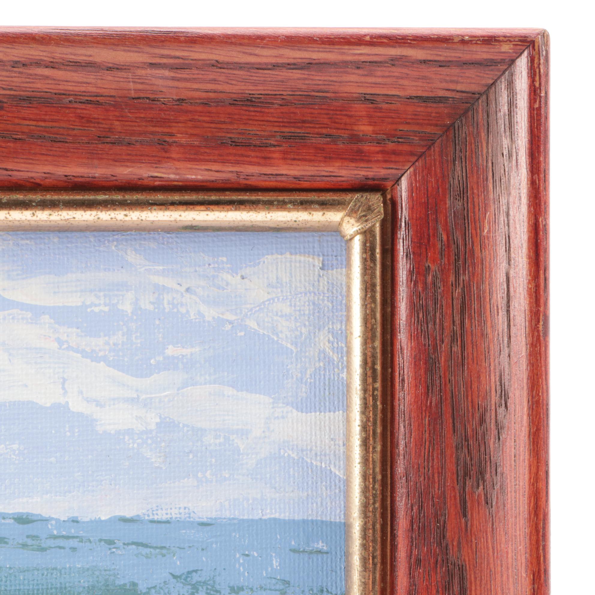 Tim Halpin Acrylic Painting "Da Beach" | EBTH