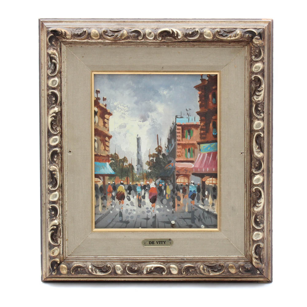 Antonio DeVity Oil Painting | EBTH