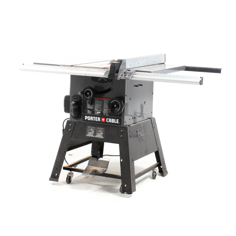 Porter cable table saw pcb270ts store