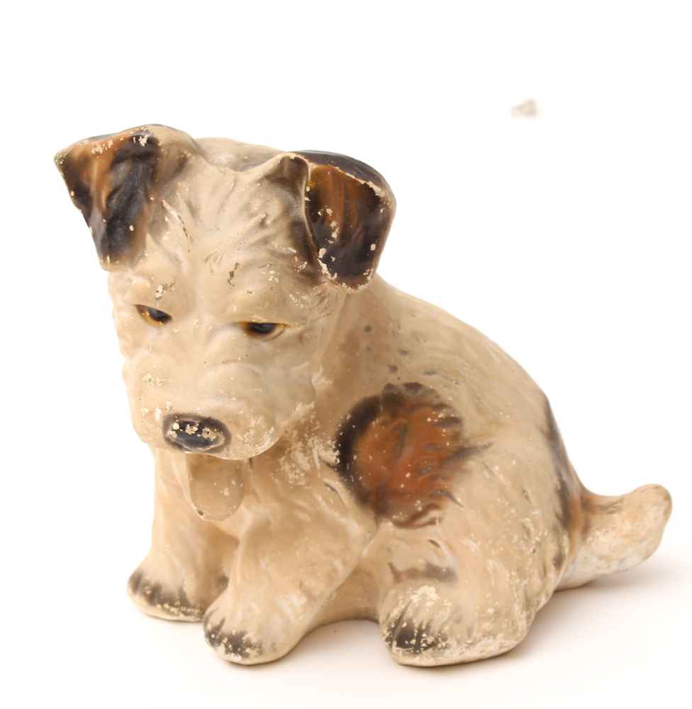 Twelve Chalkware Dog Figurines | EBTH