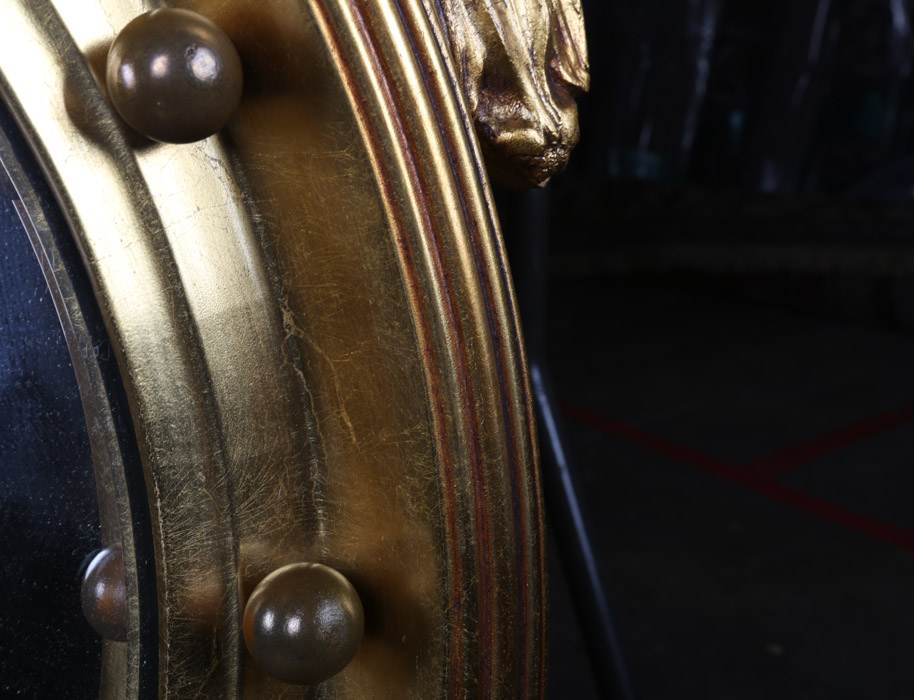 Federal Style Convex Mirror by Stroupe, 20th Century | EBTH