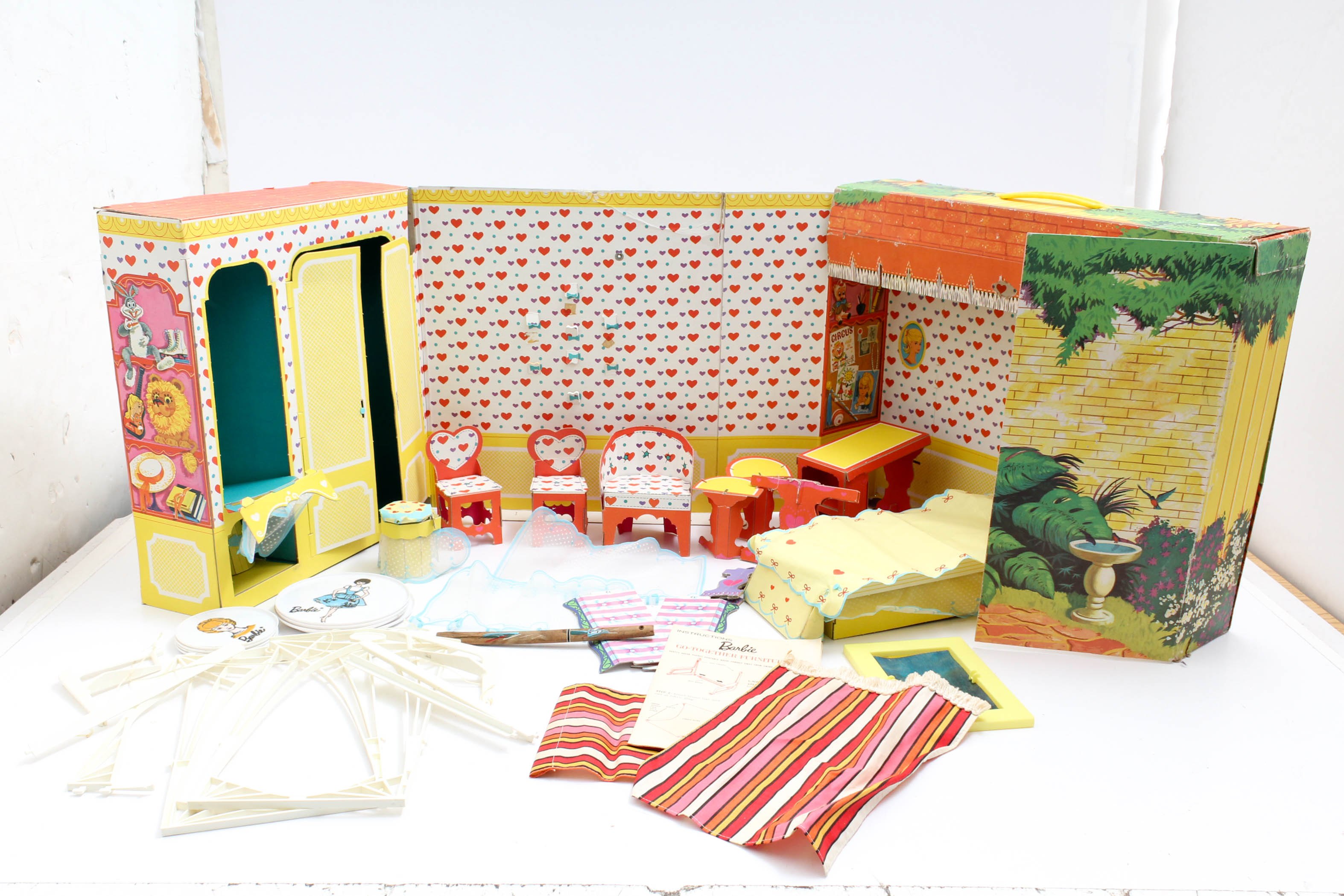 1964 Skipper Dream Room Playhouse and Porch Swing | EBTH