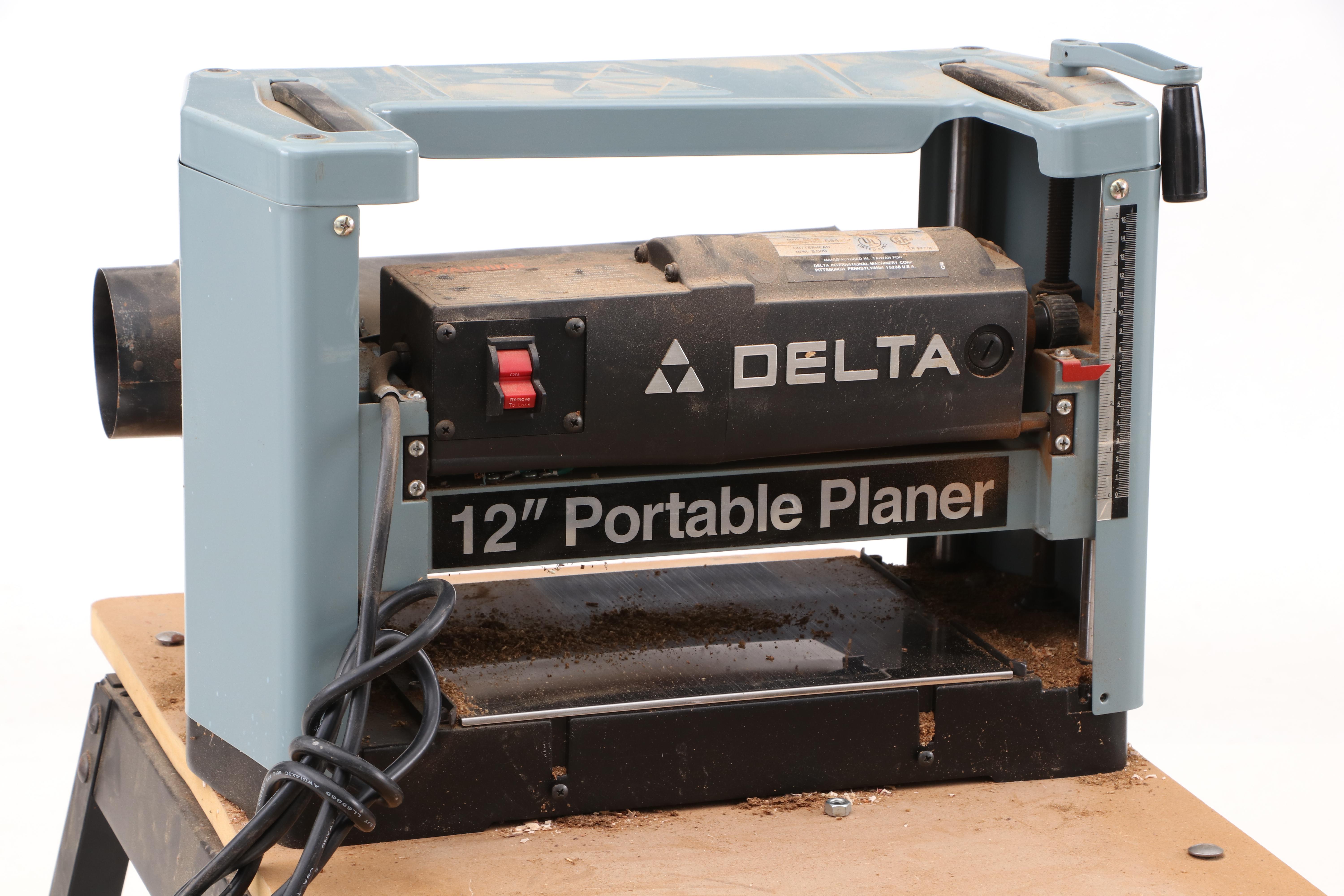 Delta 12" Portable Planer with Table | EBTH