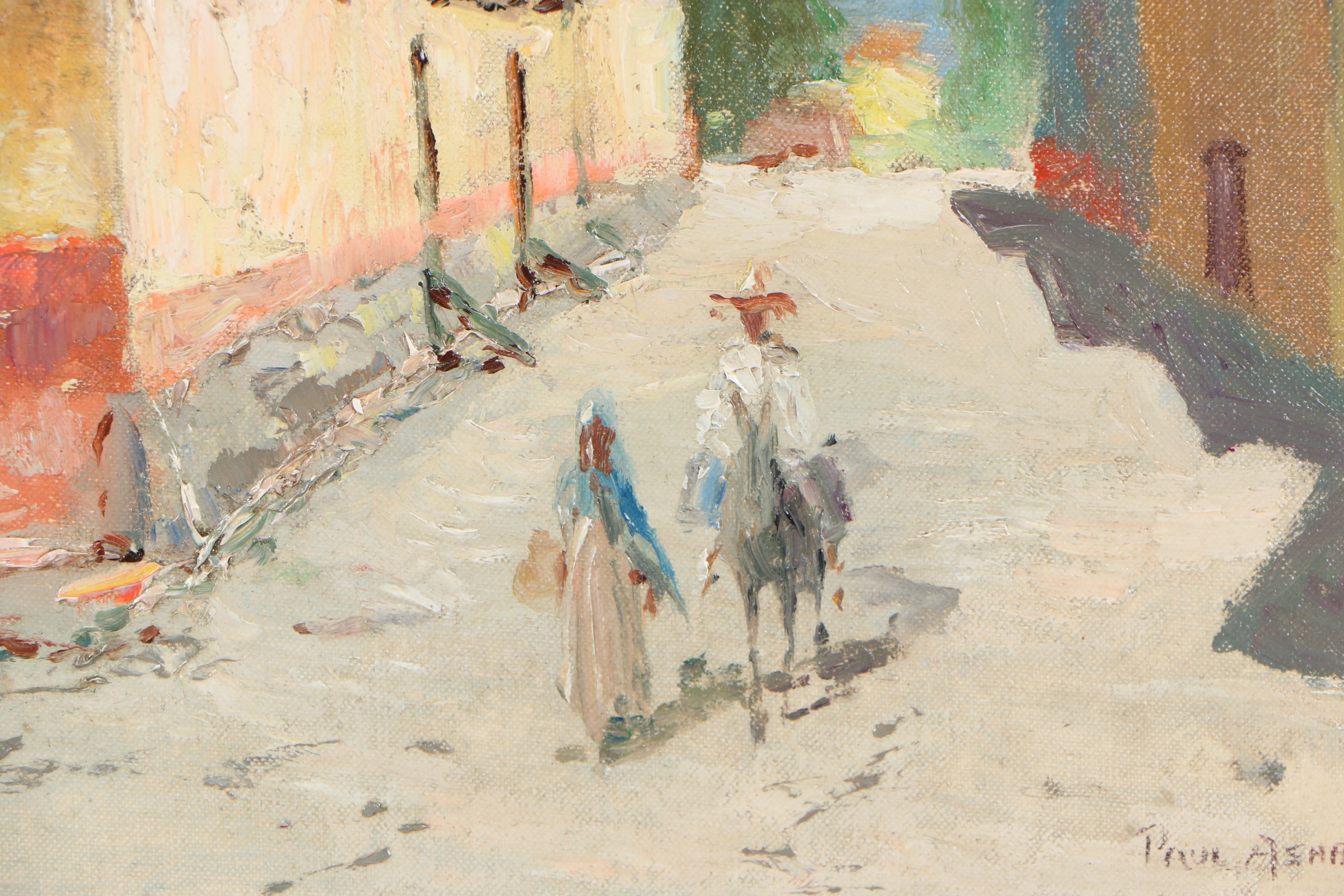 Paul Ashbrook Mid Century Oil Painting on Canvas Board | EBTH