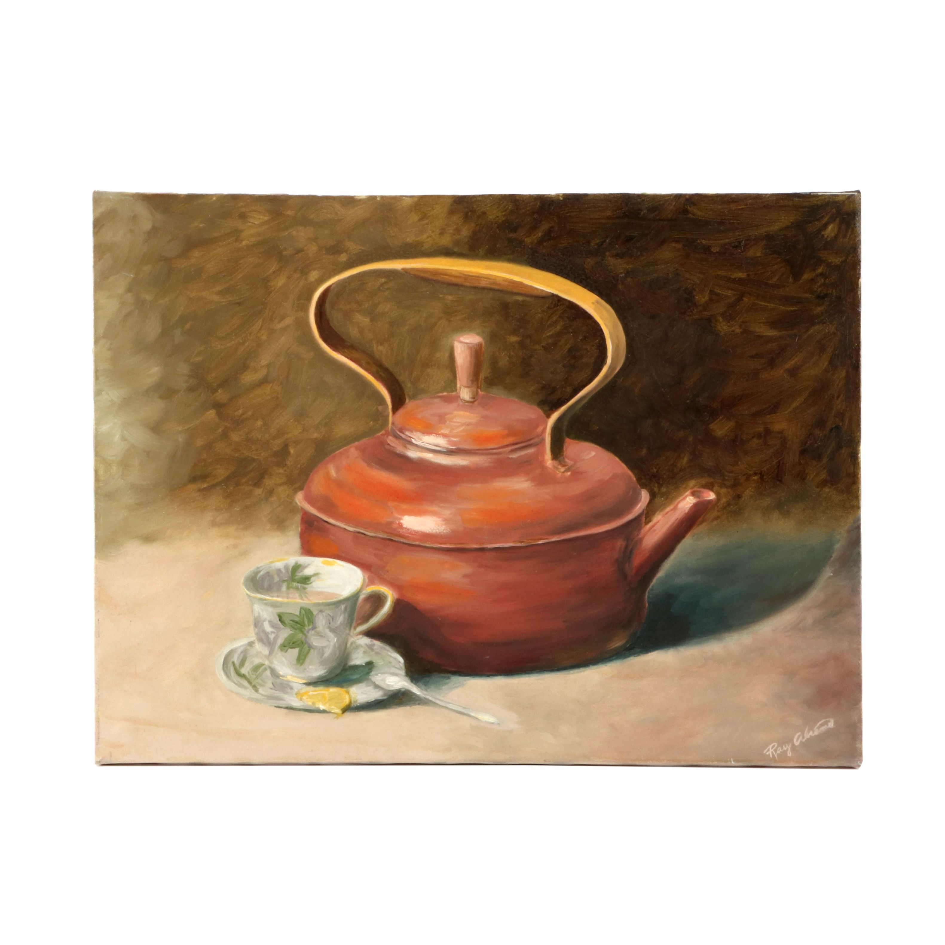 Ray Abrams Still Life Oil Painting | EBTH