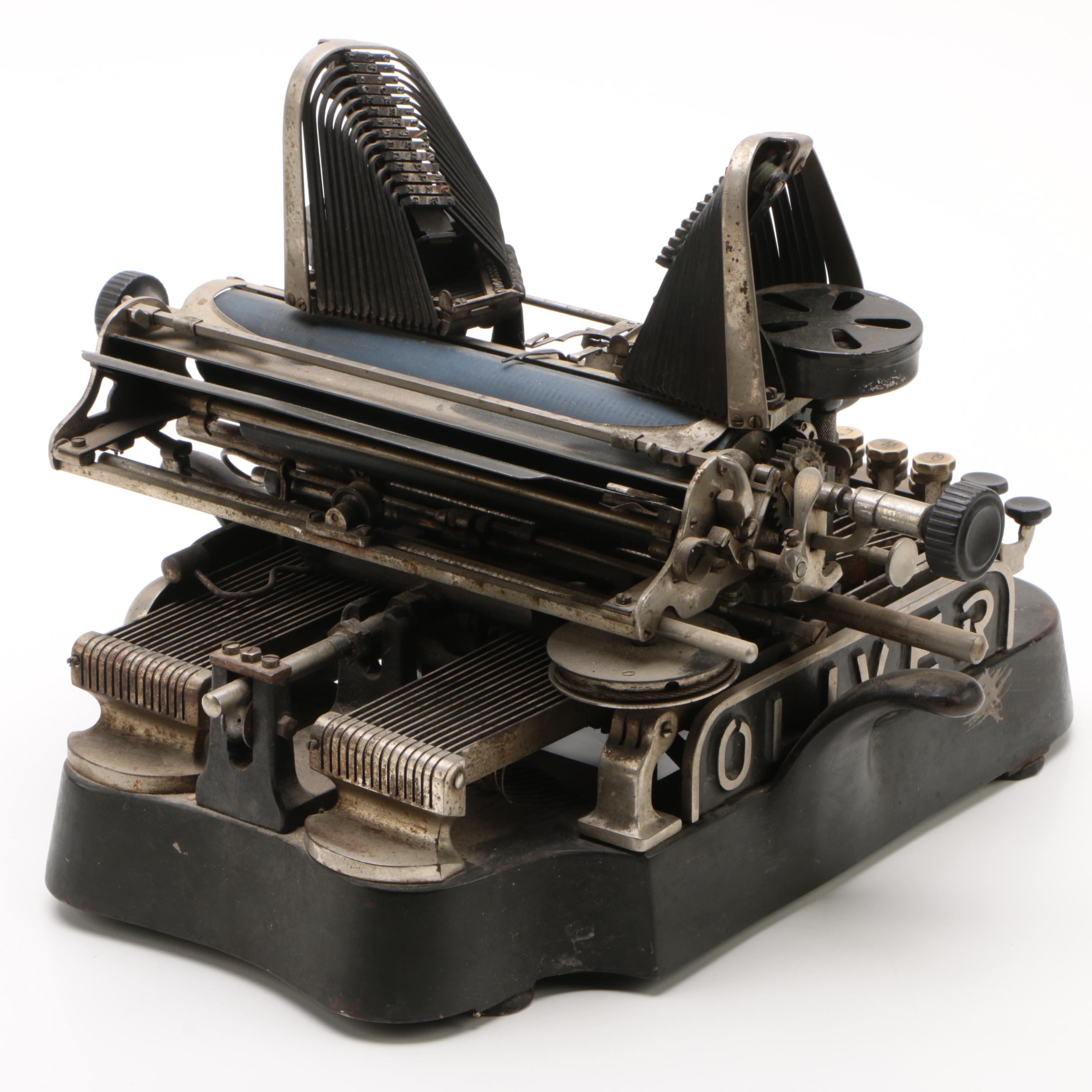 The Oliver No. 3 Standard Visible Typewriter, 1906 | EBTH