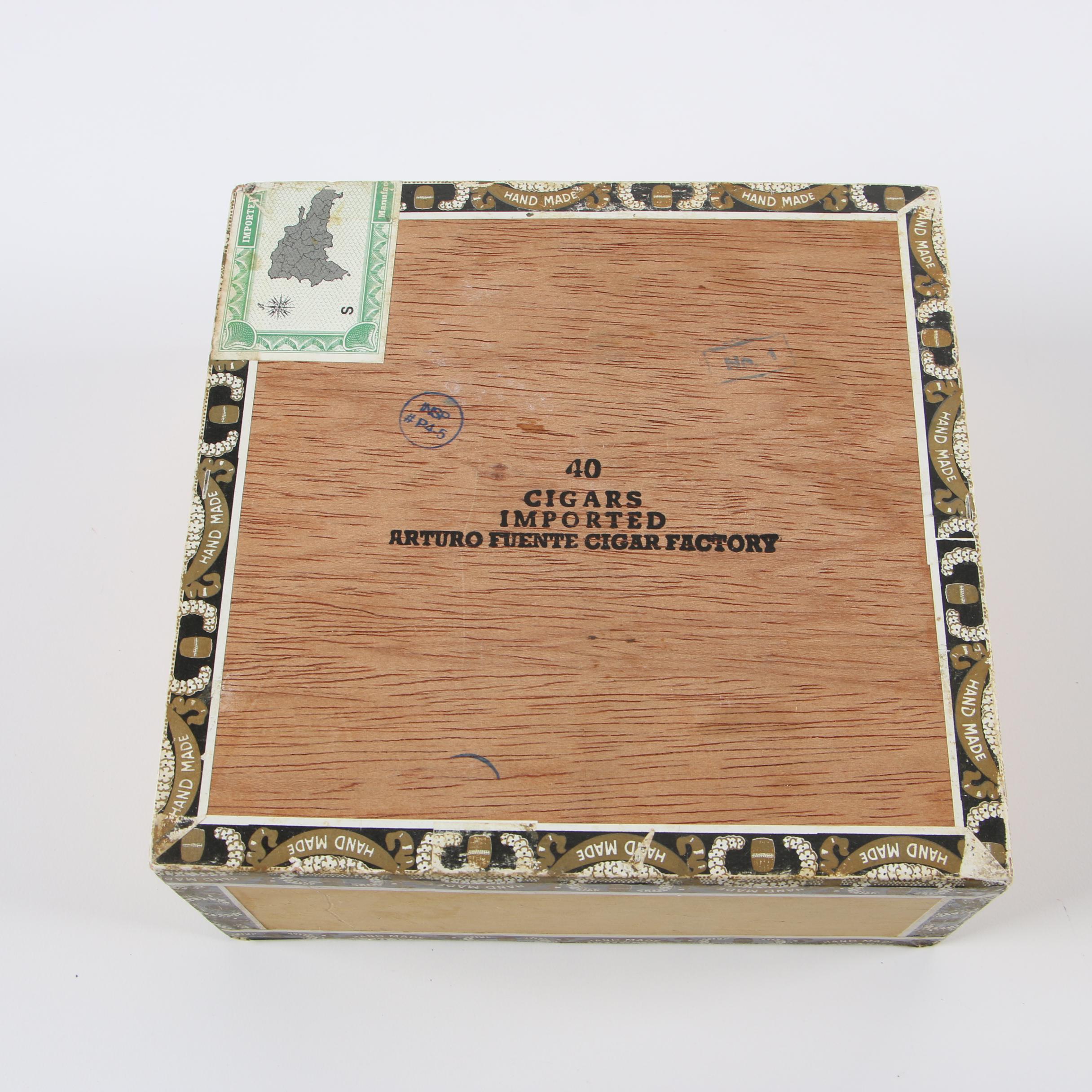 "Cigar Dossier" Personal Cigar Rating Workbook and Cigar Boxes | EBTH