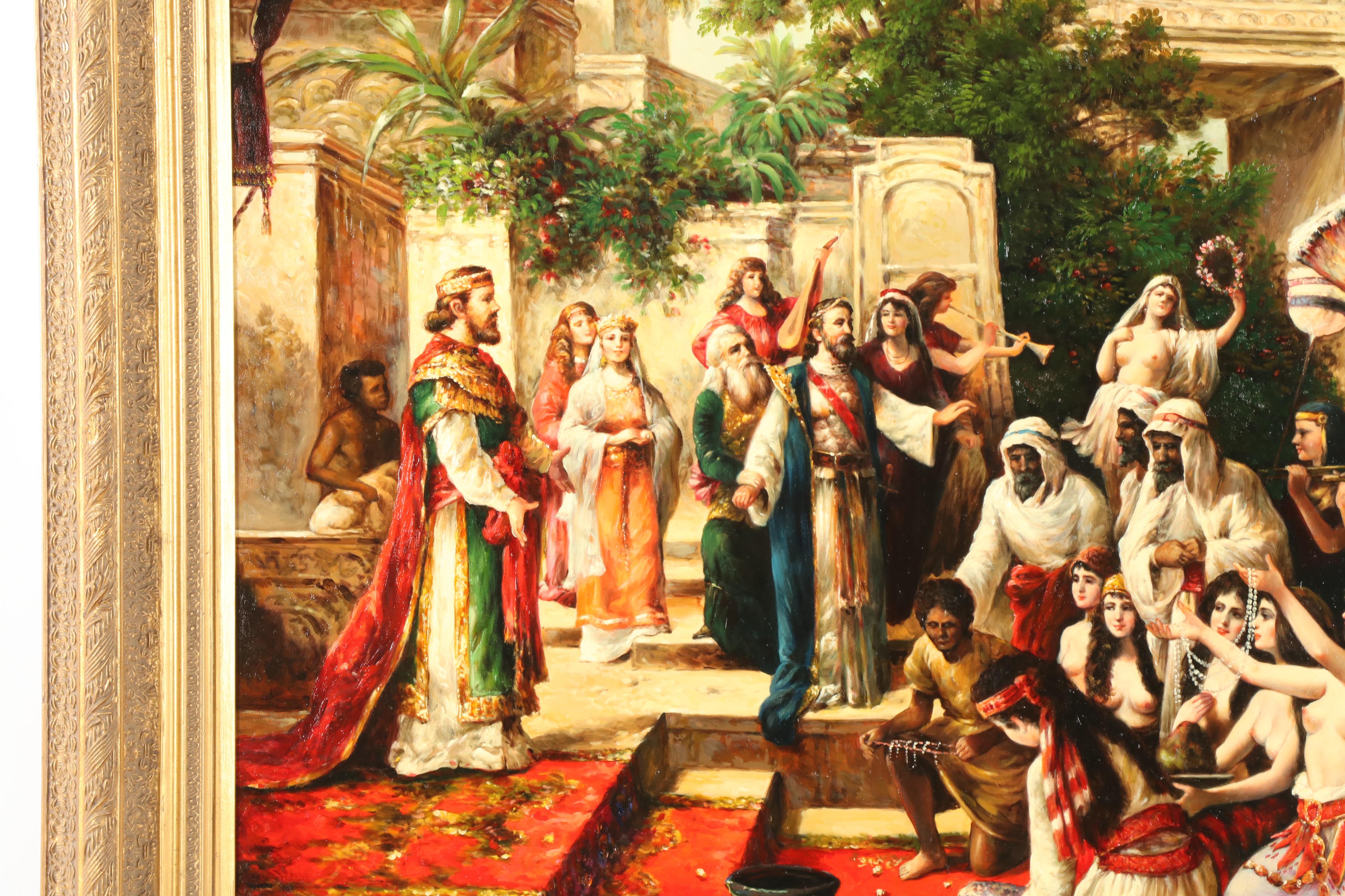 Oil Painting of the Queen of Sheba | EBTH