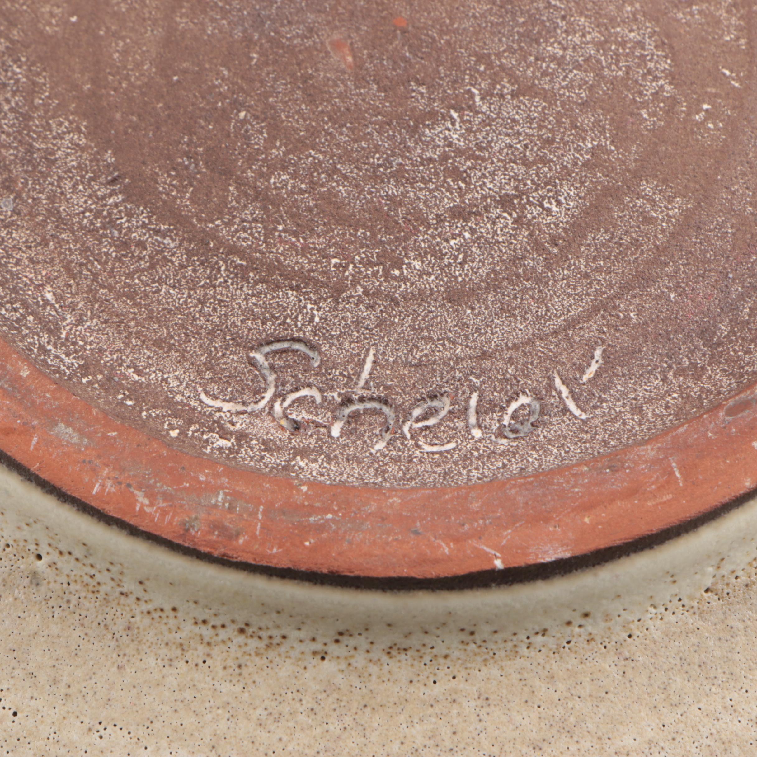 Mary and Edwin Scheier Glazed Earthenware Bowl, Mid 20th Century | EBTH