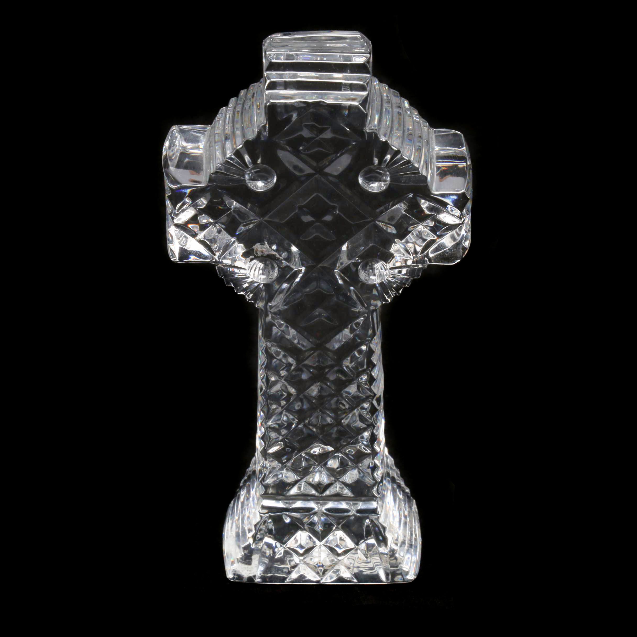 Waterford Crystal Celtic Cross | EBTH