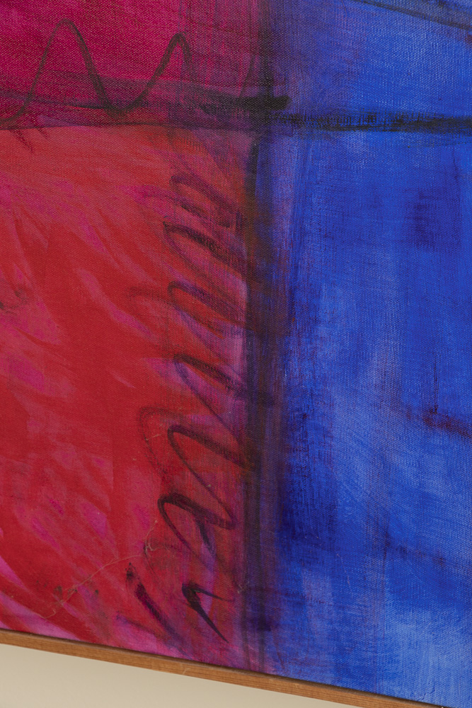 Jeanne Keck Abstract Oil Painting | EBTH