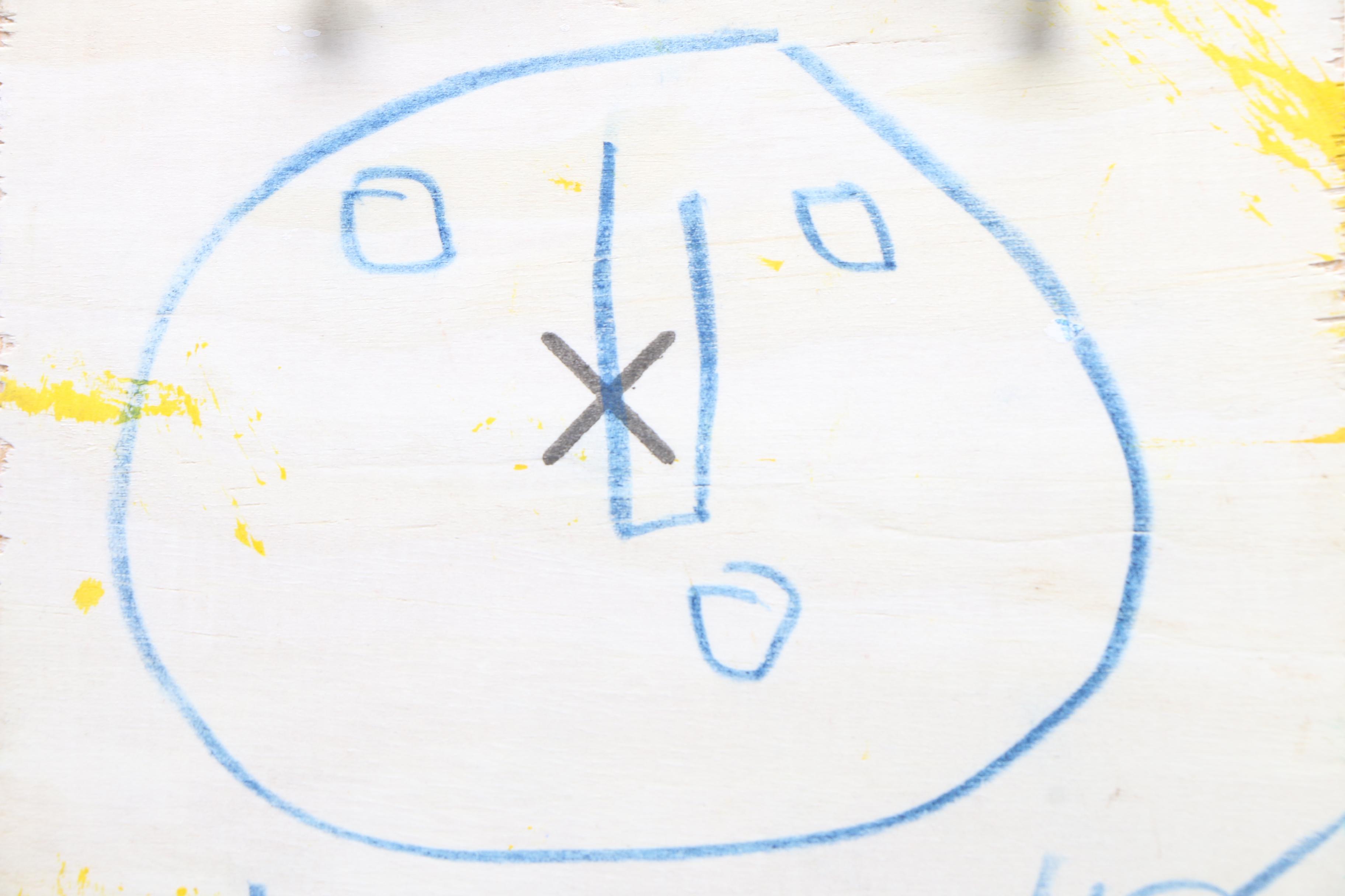 Bob Hoke Outsider Acrylic Painting "Matrix" | EBTH