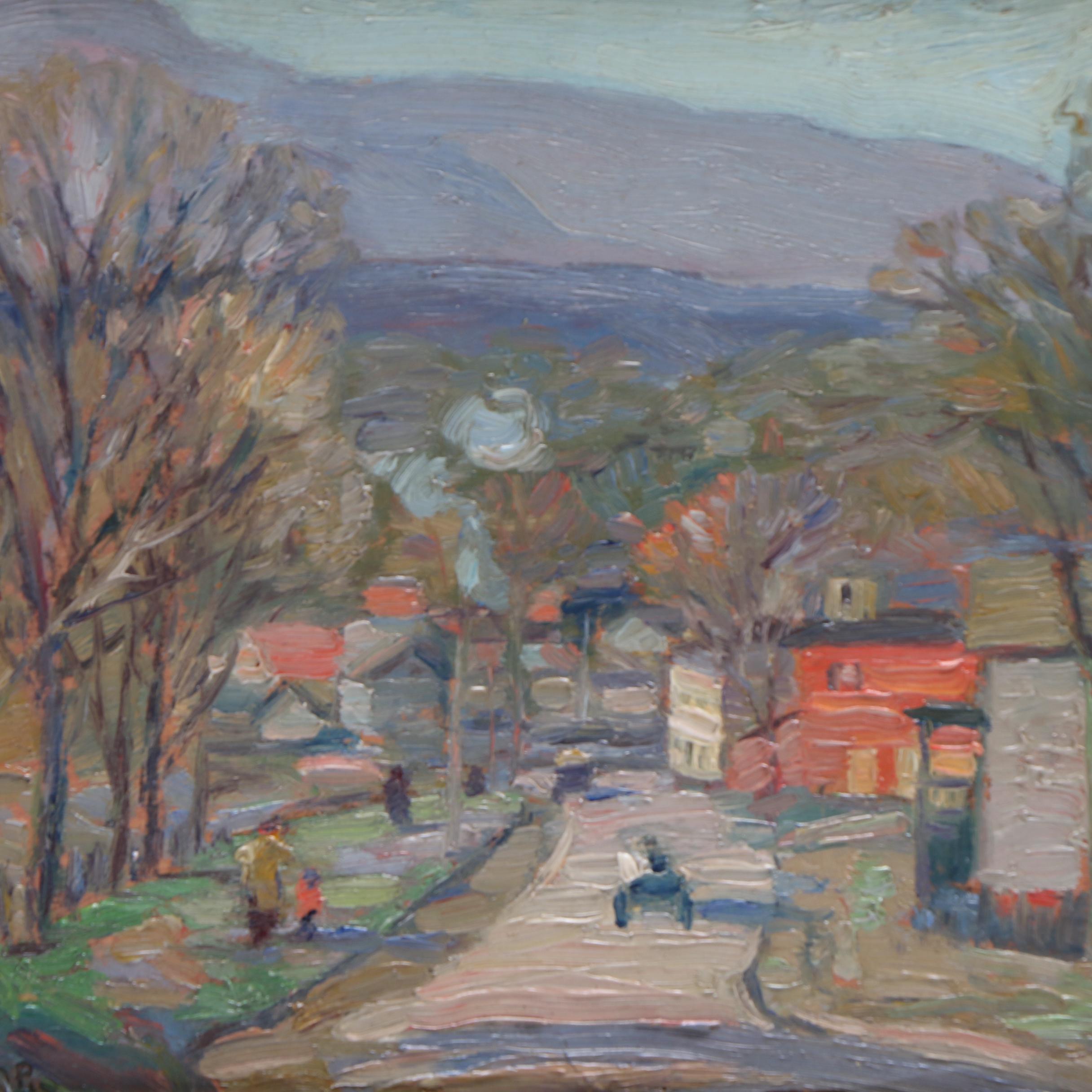 Louise M. Kamp Impressionist Oil Painting | Everything But The House