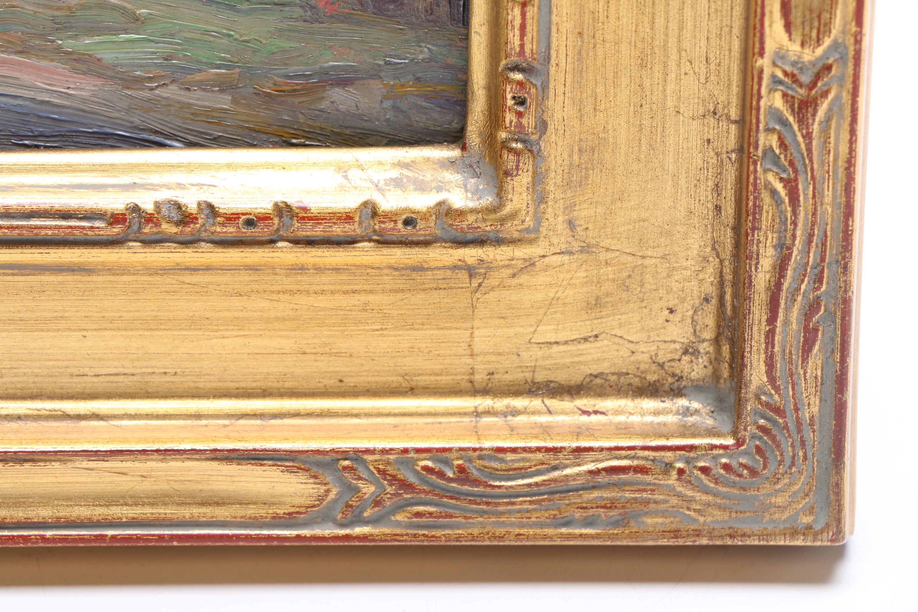 Louise M. Kamp Impressionist Oil Painting | Everything But The House