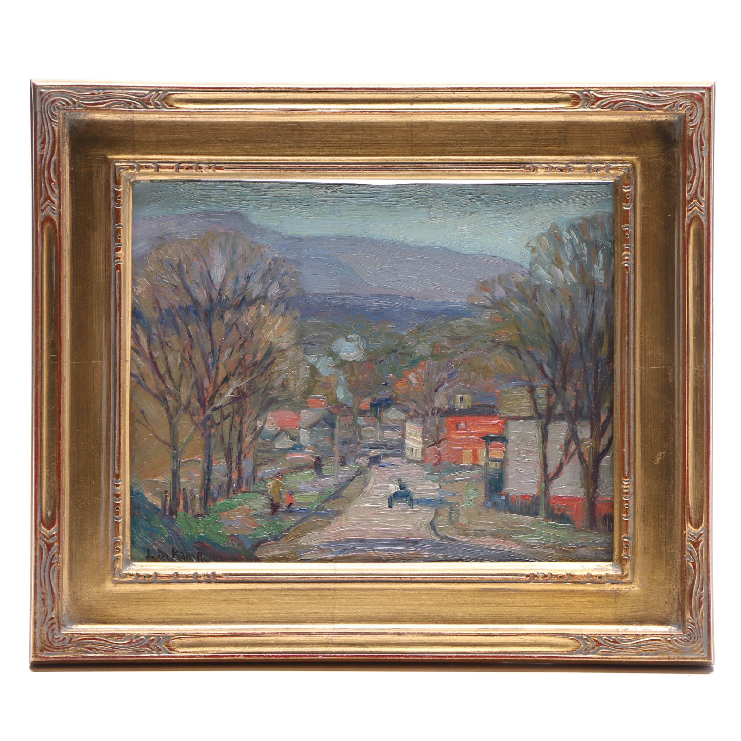 Louise M. Kamp Impressionist Oil Painting | Everything But The House