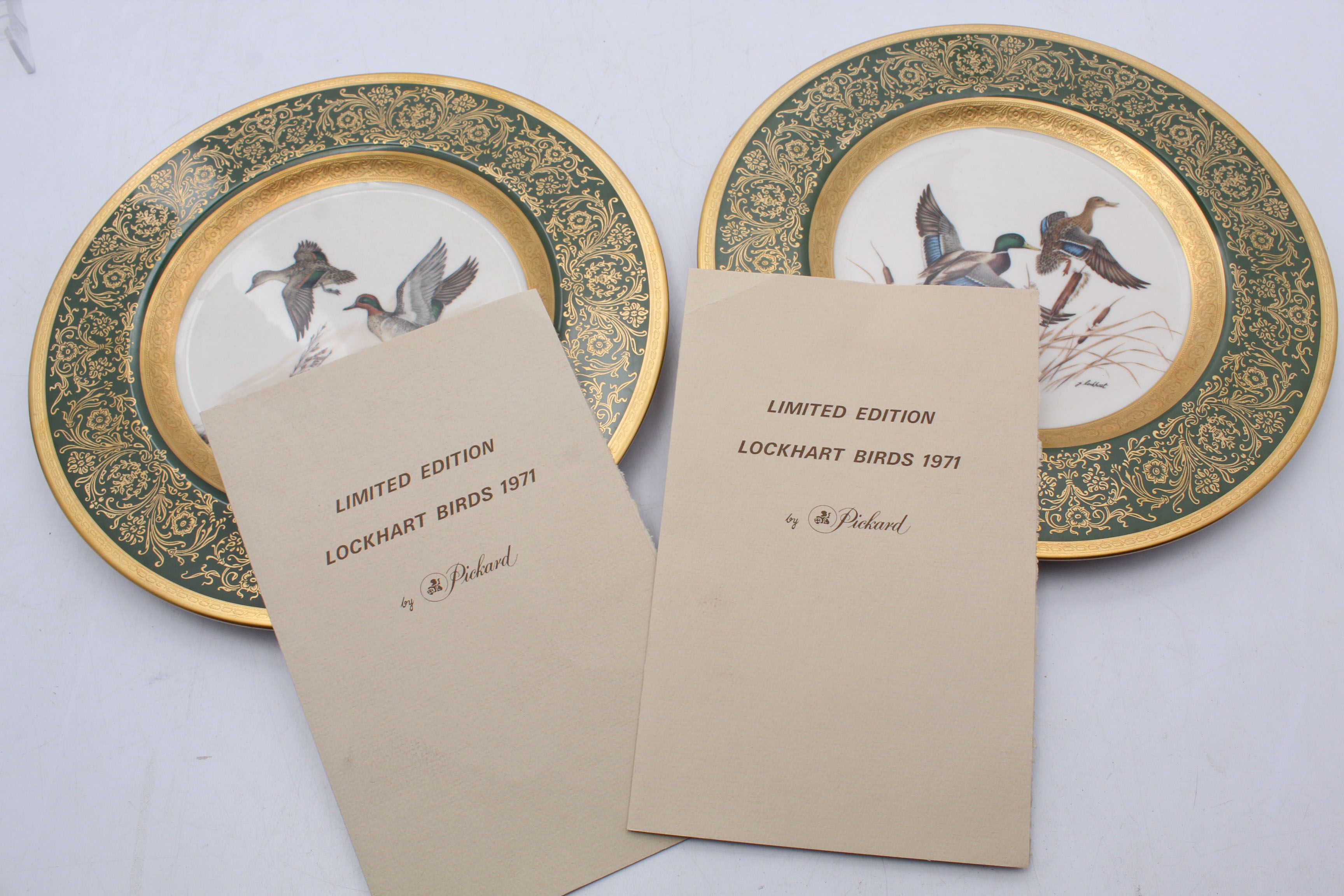 Pickard Limited Edition James Lockhart Bird Plates | EBTH