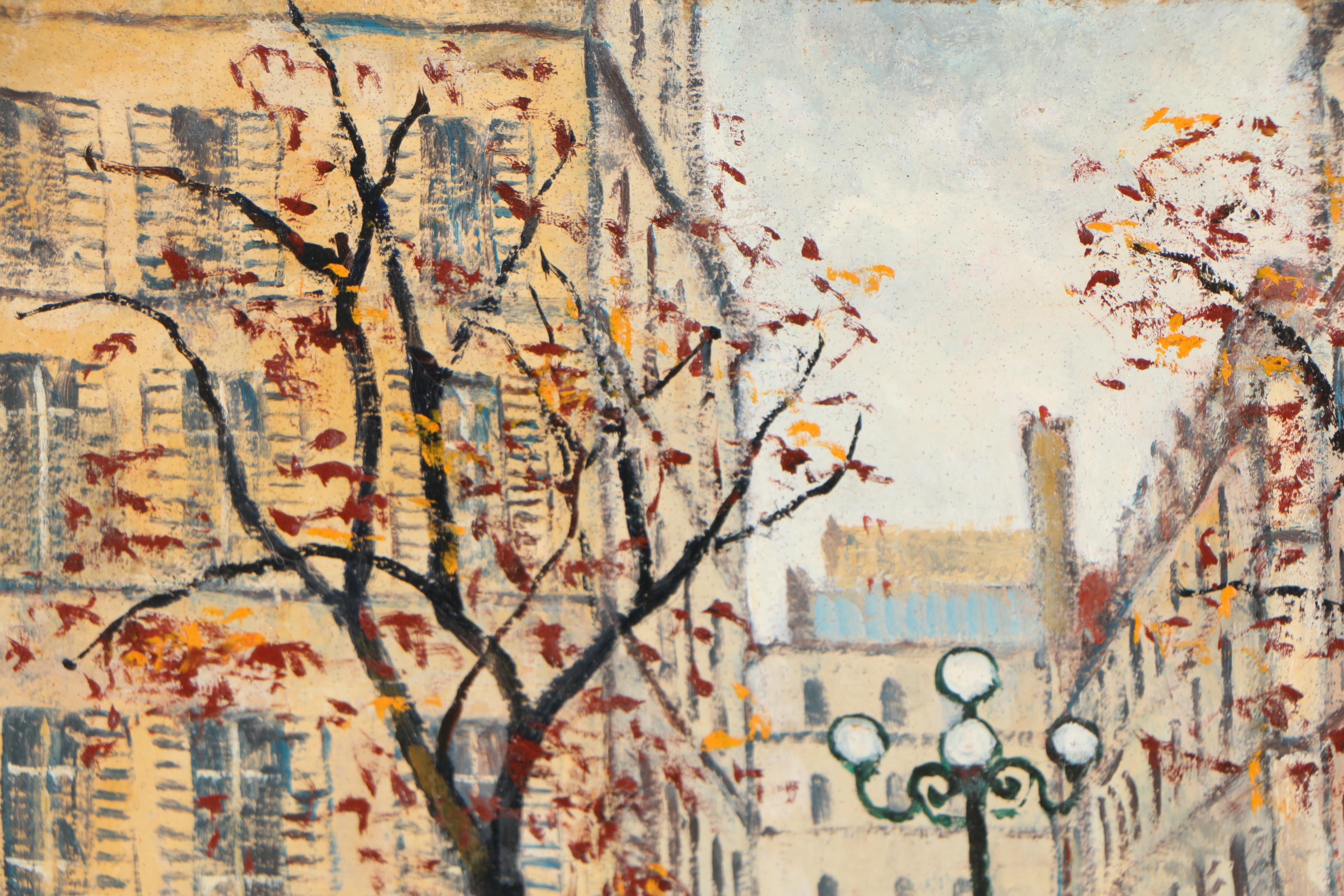 Louis Dali Oil Painting of European Street Scene | Everything But The House