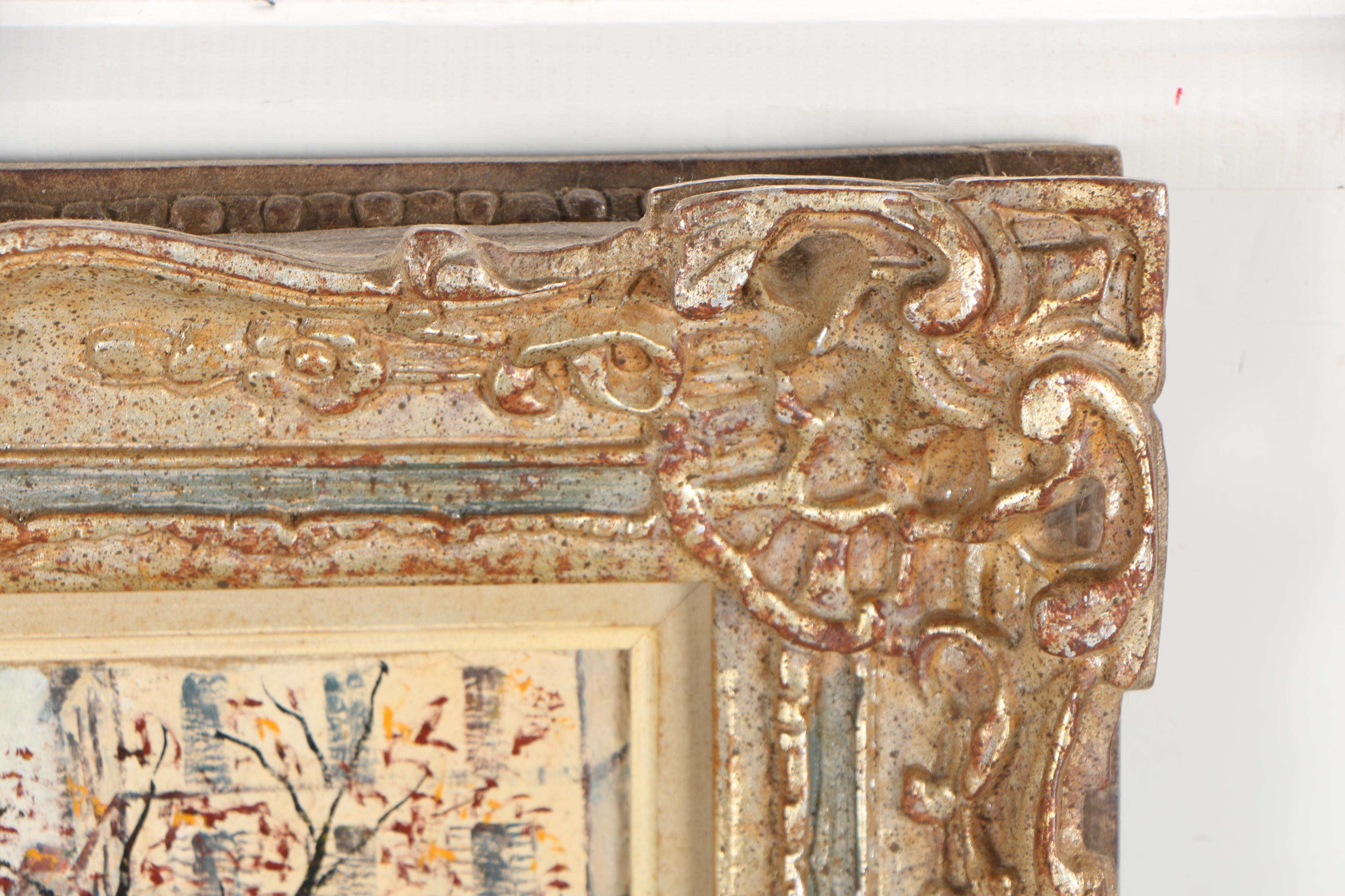 Louis Dali Oil Painting of European Street Scene | Everything But The House