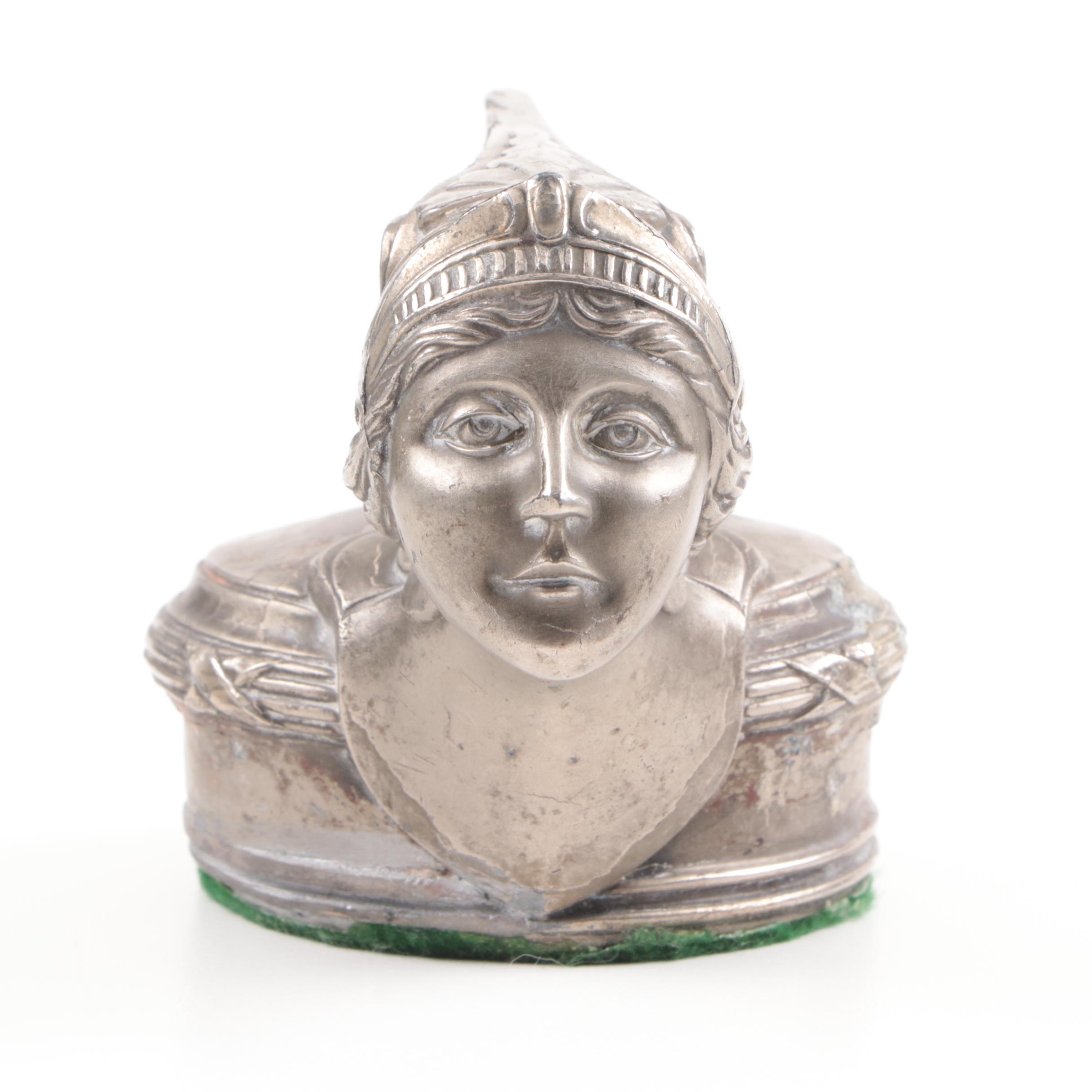 Chevrolet Art Deco "Winged Viking" Radiator Cap, Circa 1929-1931 | EBTH