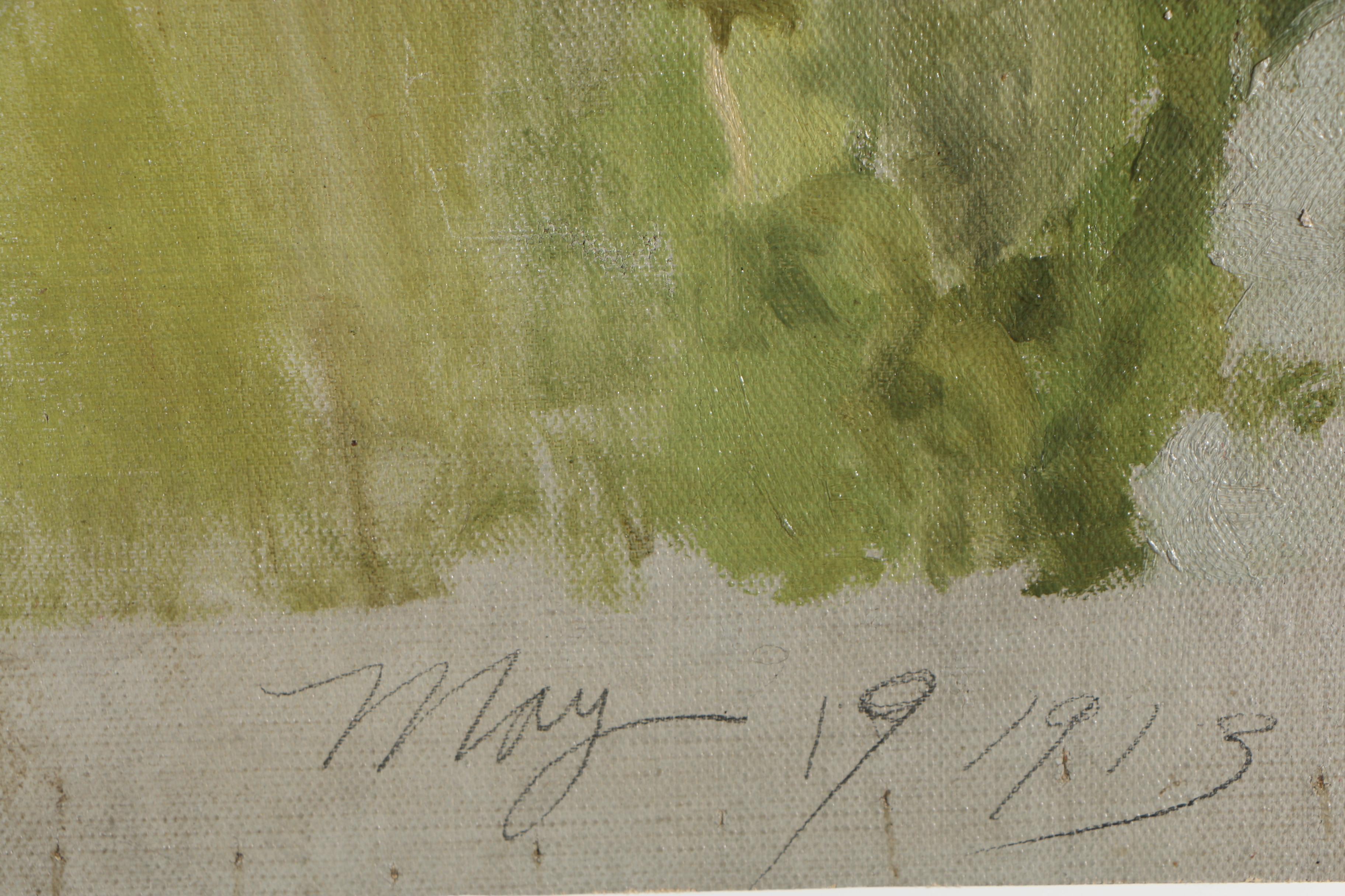 Robert Whitmore Landscape Oil Painting, 1913 | EBTH