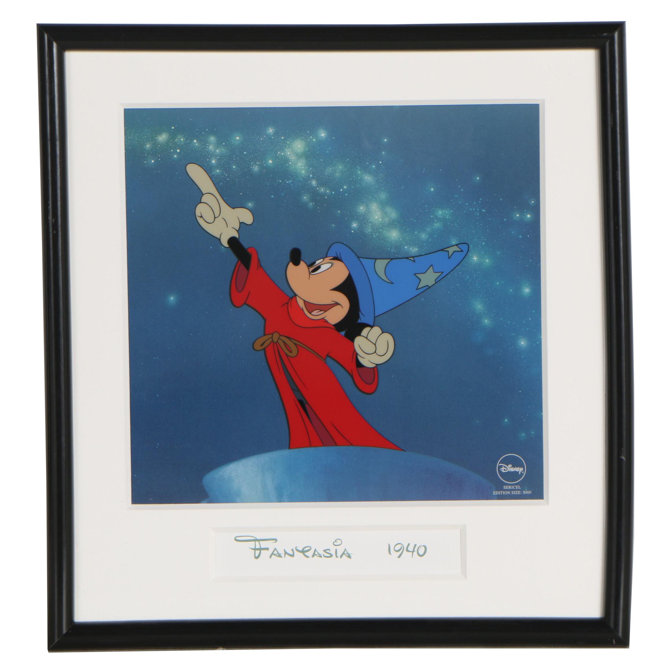 Disney Sericel "Sorcerer Mickey", 1998 | EBTH